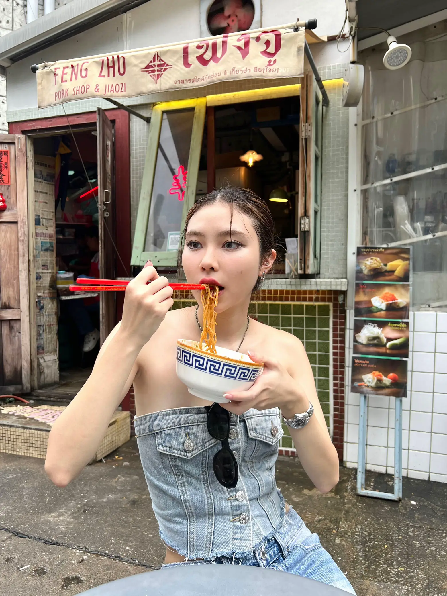 OOTDไปเดินแถวเจริญกรุง |Camelot cafe, Feng Zhu | แกลเลอรีที่โพสต์โดย ...