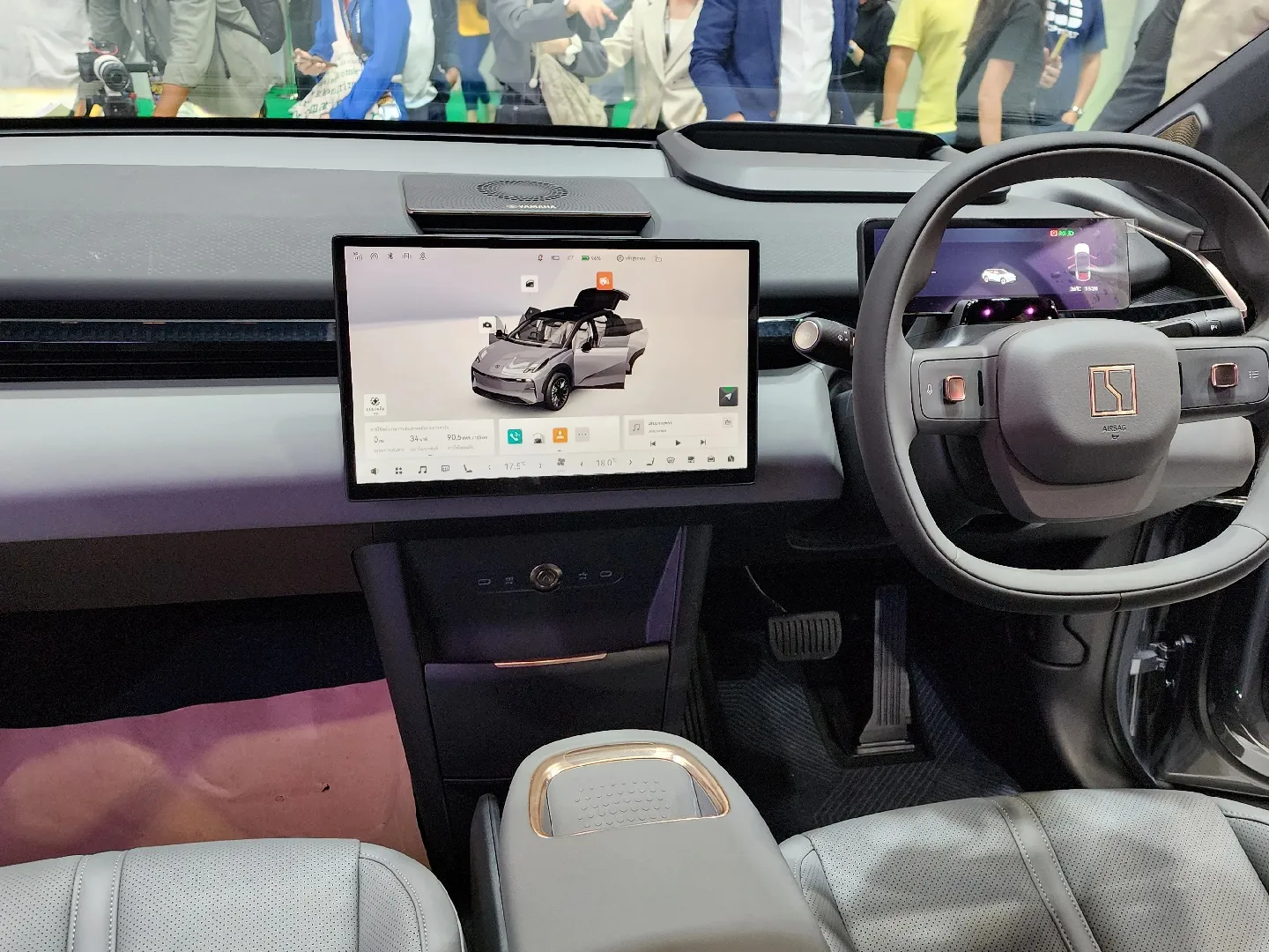 Debut! #Zeekr ในงานมอเตอร์โชว์ | แกลเลอรีที่โพสต์โดย DJ AU EV | Lemon8