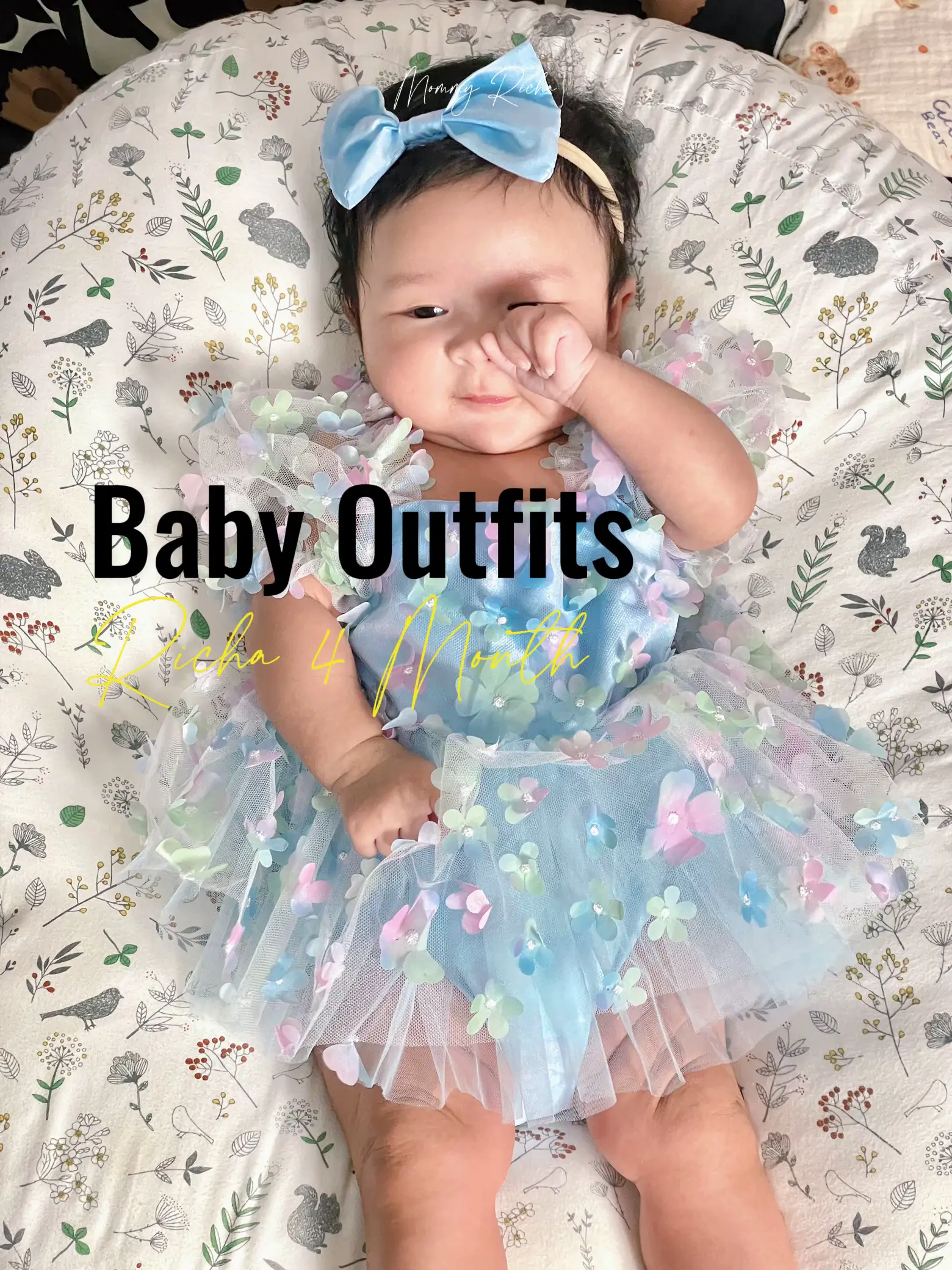 Baby OOTD (ไอเดียแต่งตัวลูกสาววัย4เดือน) | แกลเลอรีที่โพสต์โดย ...