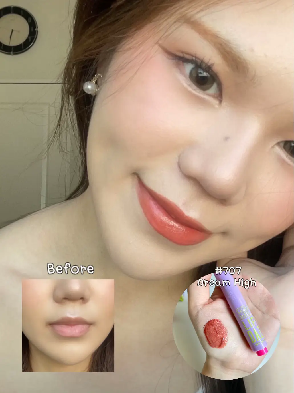 DAZZLE ME มีลิปคลิกแล้ว!💋 | แกลเลอรีที่โพสต์โดย py ♡‧⁺ | Lemon8