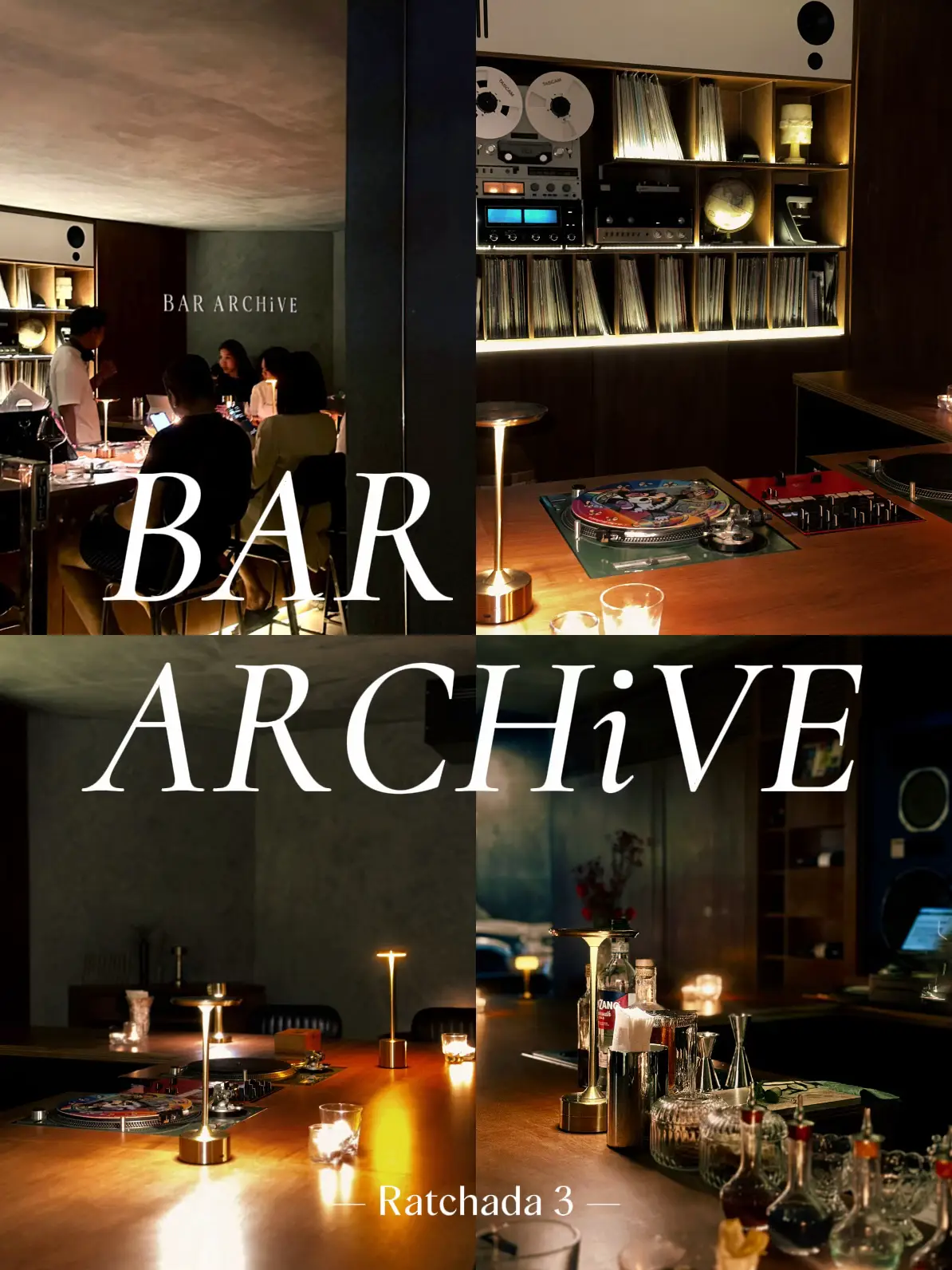 BAR ARCHiVE | บาร์เปิดใหม่ค่ด Good Vibes~ | แกลเลอรีที่โพสต์โดย soooooo—loy | Lemon8