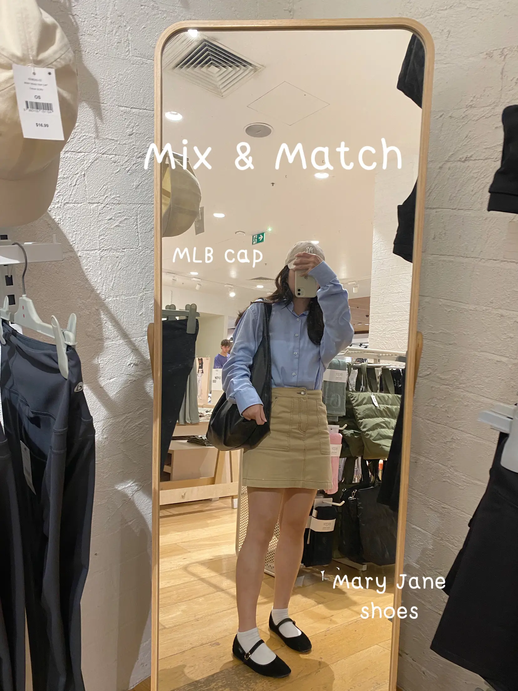DATE OOTD 🧢🍦 แต่งตัวเชิ้ตฟ้าไปคาเฟ่สายเกา | แกลเลอรีที่โพสต์โดย ...