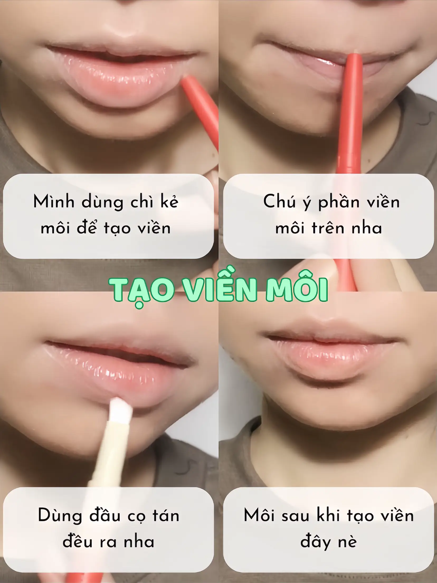 Tips vẽ môi 3D ai nhìn vào cũng mê | Bộ sưu tập do Thanh Trà đăng | Lemon8