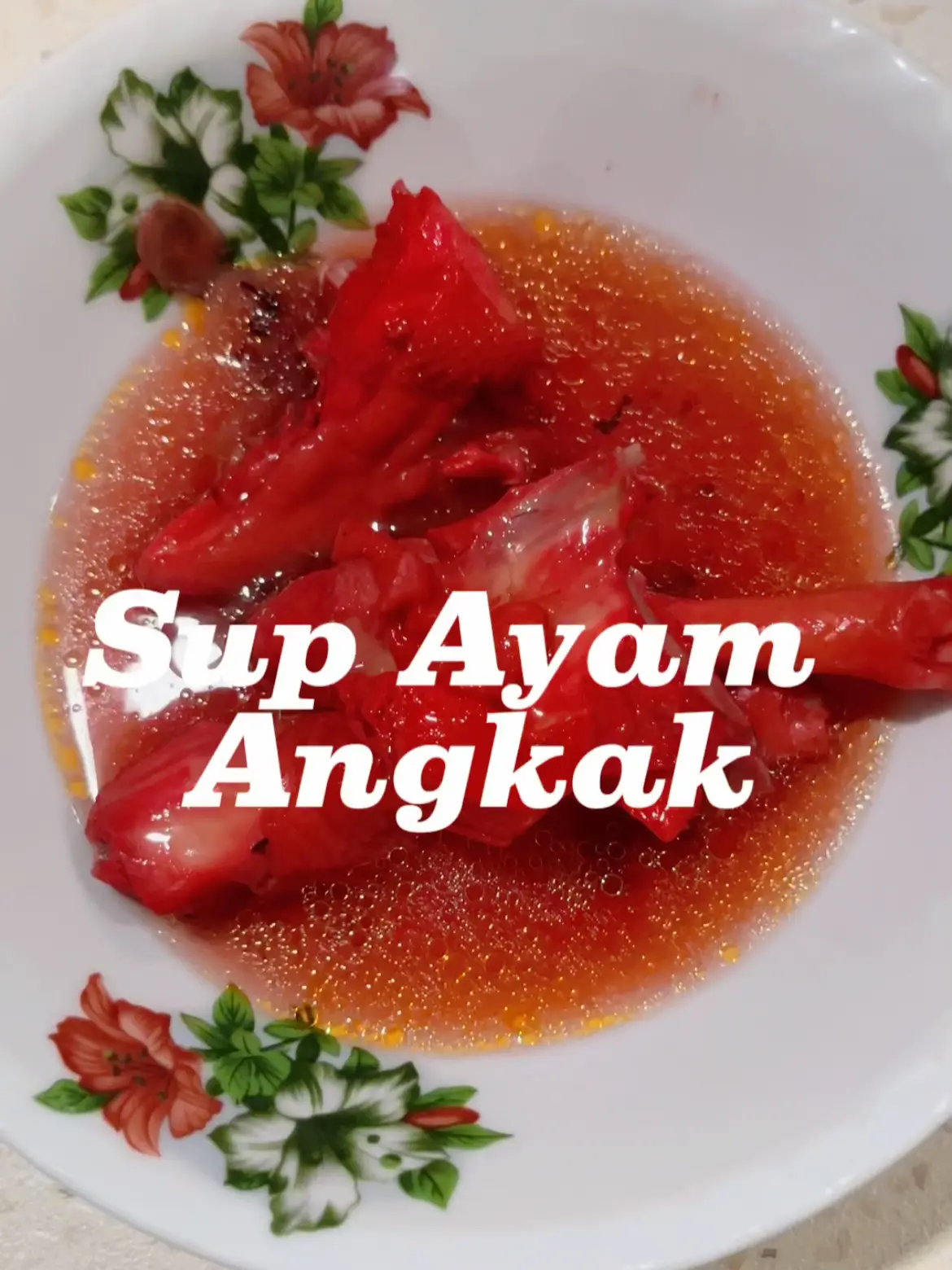 Sup Ayam Angkak | Video dipublikasikan oleh Savianalim | Lemon8