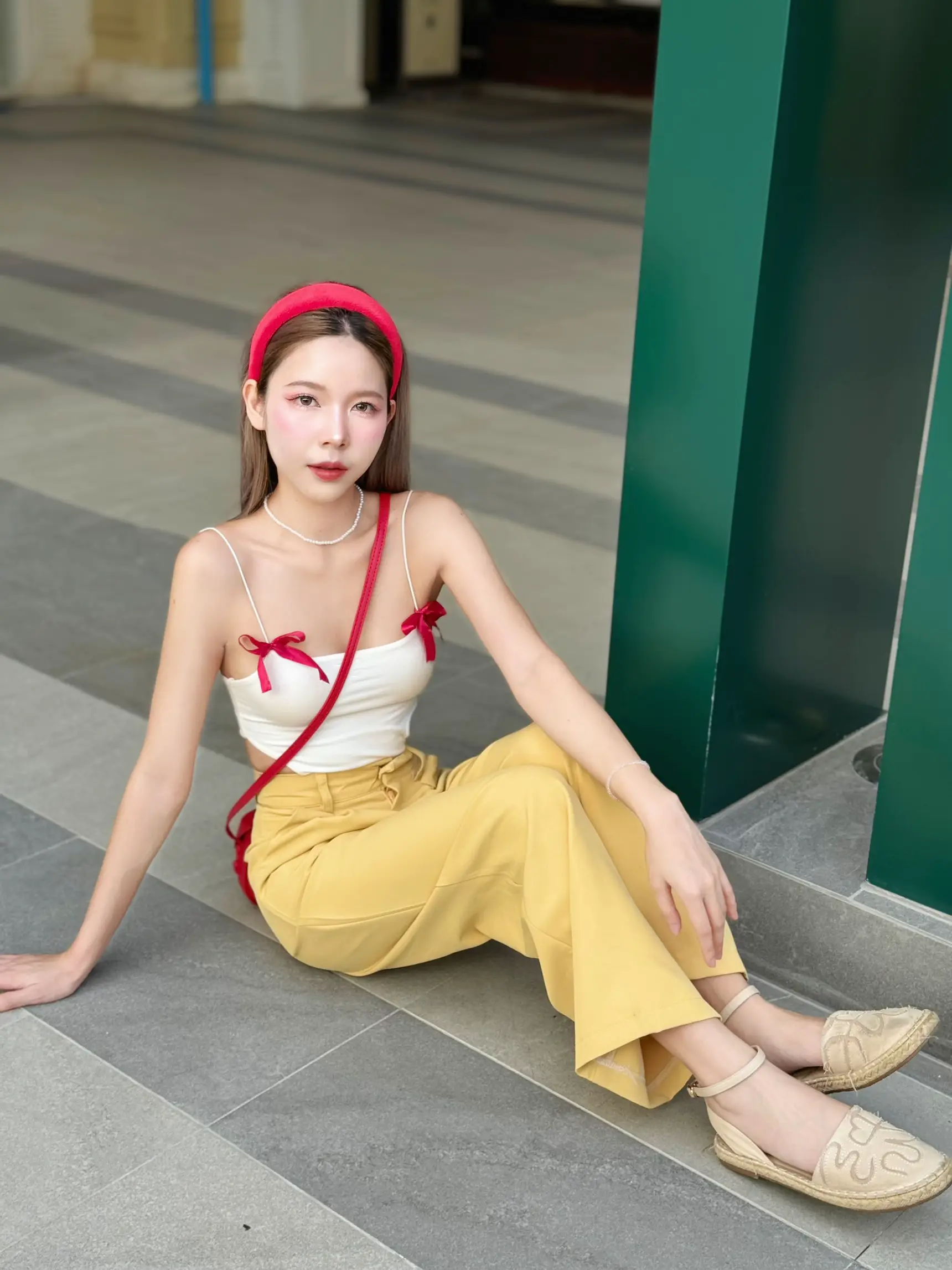 OOTD สไตล์สาว 150cm | แกลเลอรีที่โพสต์โดย yoksirinya 🐰 | Lemon8