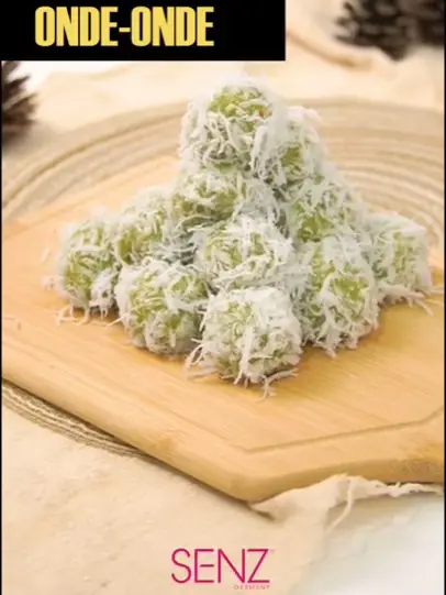 SIMPLE RECIPE KUIH ONDE-ONDE SENZ | วิดีโอที่เผยแพร่โดย SENZ Malaysia | Lemon8