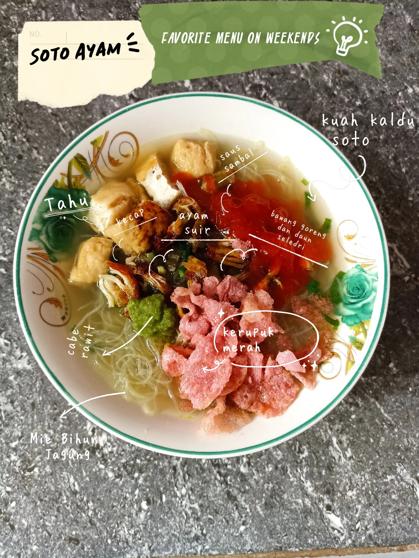 Soto Ayam Favorite Menu On Weekends | Galeri diposting oleh Rita ...