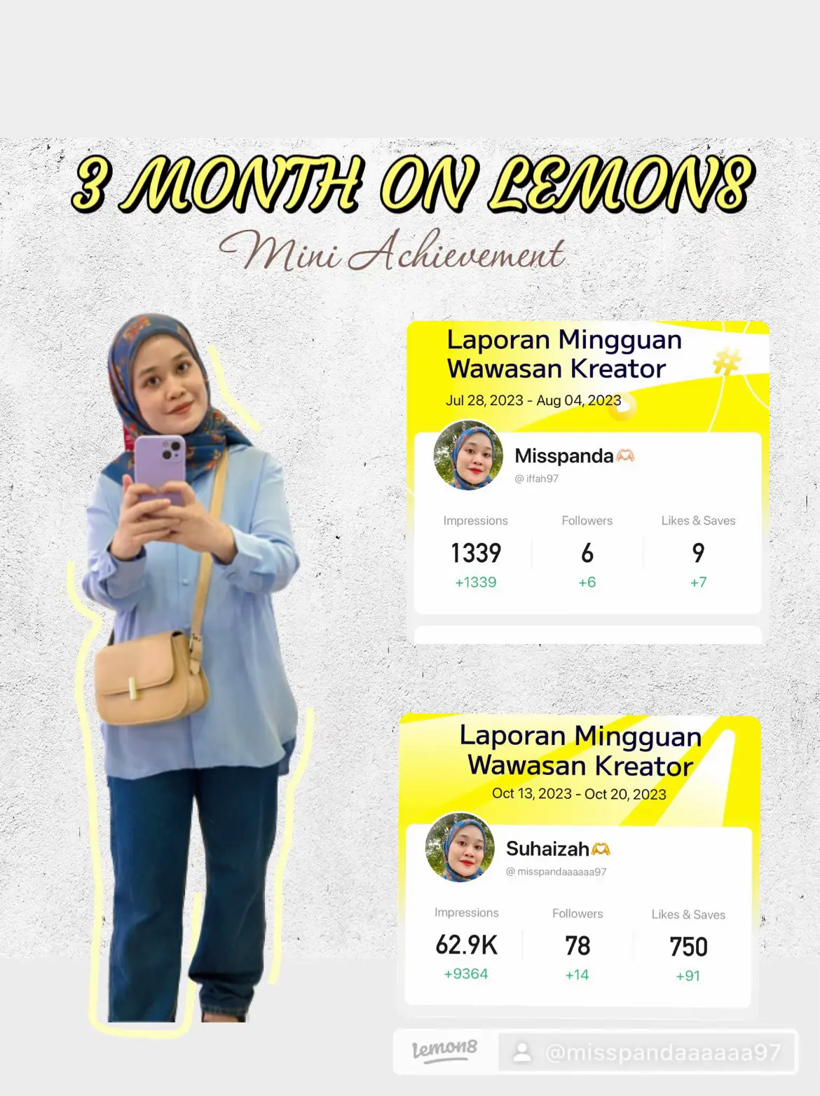 TIPS FOR NEWBIE UNLOCK MINI ACHIEVEMENT ON LEMON8! | แกลเลอรีที่โพสต์โดย Suhaizah🫶 | Lemon8