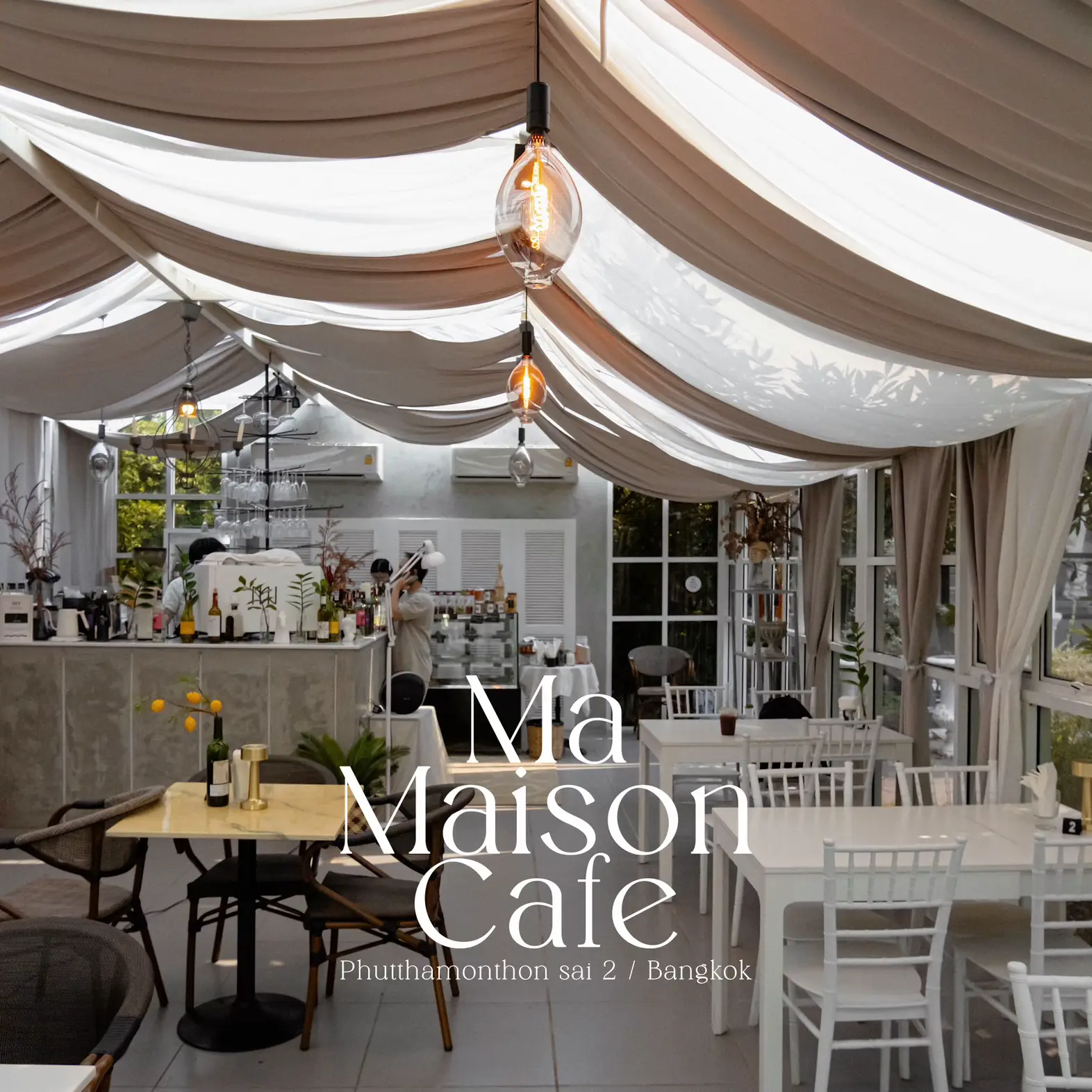 Ma maison cafe 🍋☕️⛅️ | แกลเลอรีที่โพสต์โดย คาเฟ่ไปเรื่อย | Lemon8