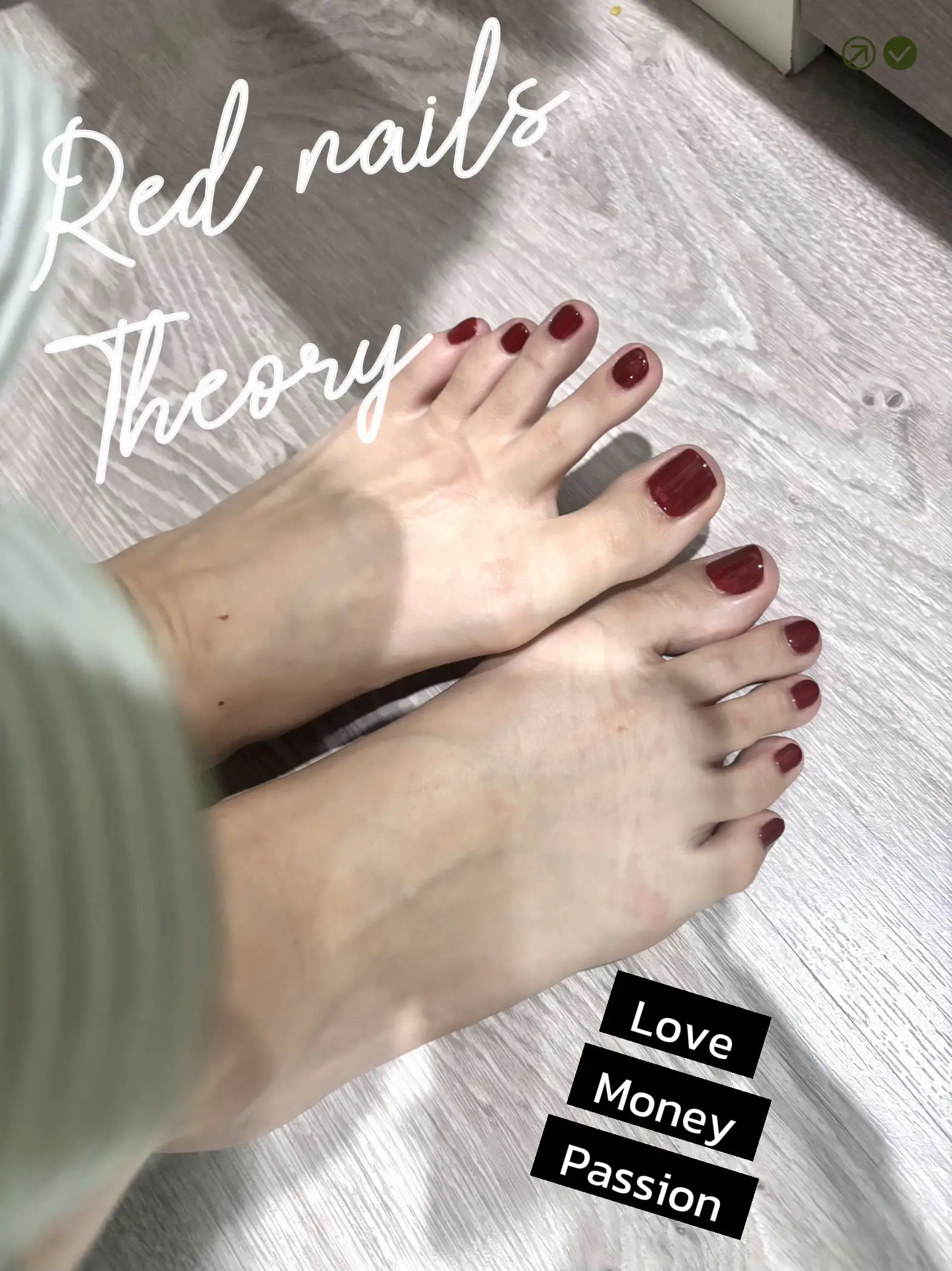 Red nail theory เสริมความปัง♥️ | แกลเลอรีที่โพสต์โดย อุงอุงคนดี | Lemon8