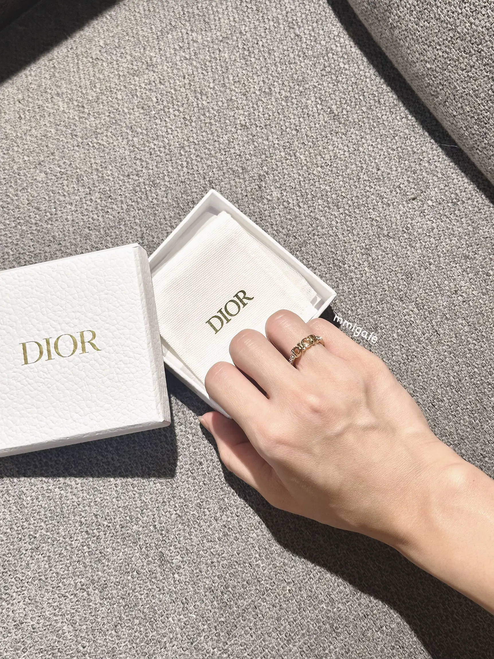 DIOR EVOLUTION RING 💍 | แกลเลอรีที่โพสต์โดย 𝑴𝒊𝒈𝒂𝒍𝒆🍒 | Lemon8