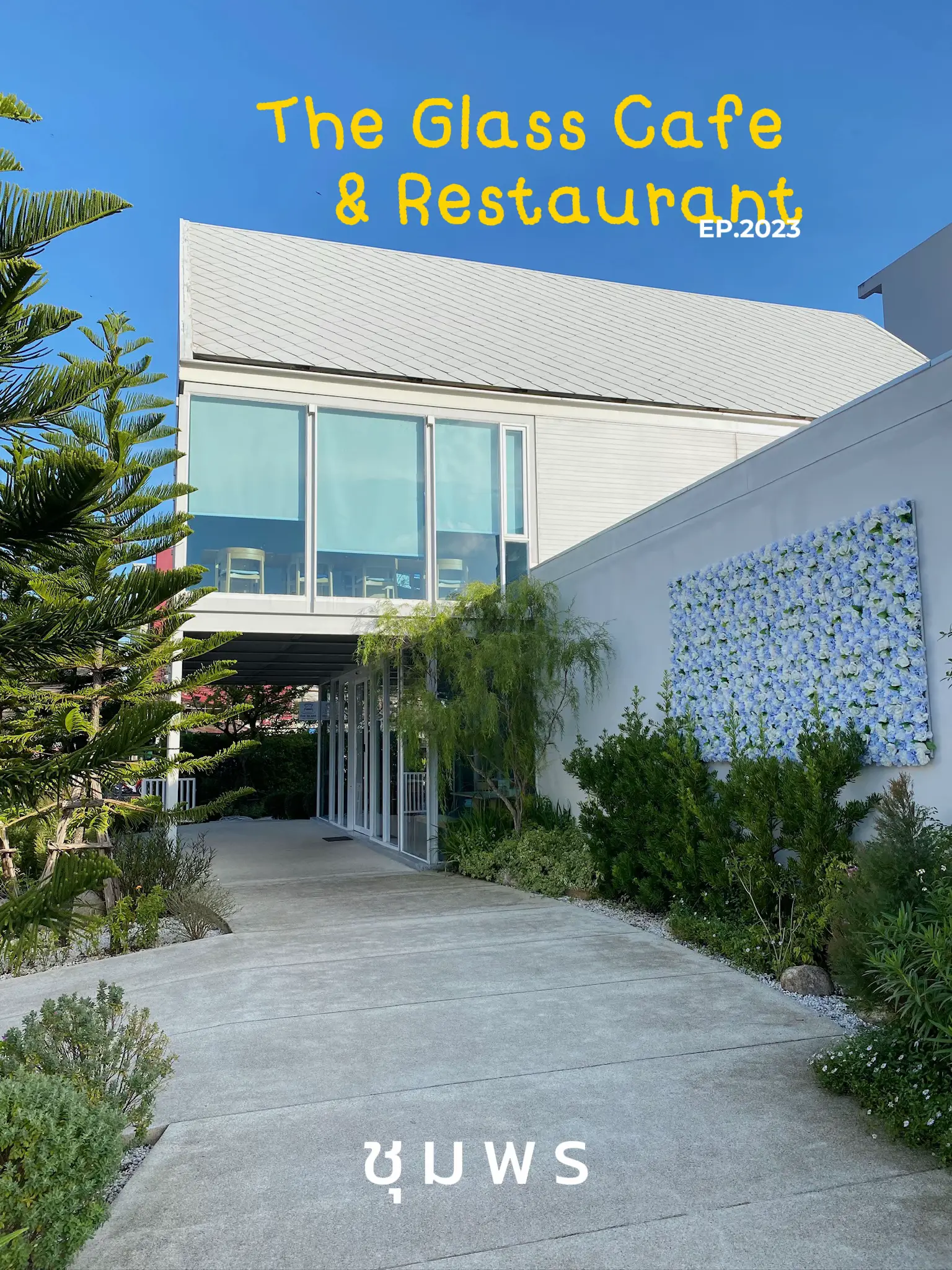 The Glass Cafe & Restaurant คาเฟ่เปิดใหม่ใจกลางชุมพร | แกลเลอรีที่โพสต์ ...