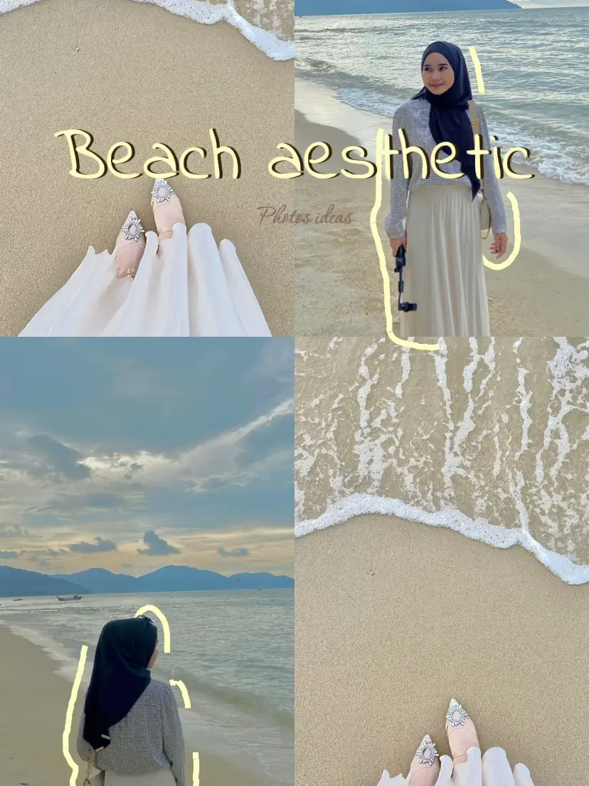 Beach aesthetic Photos ideas 💡 | Galeri disiarkan oleh Kinnnnn | Lemon8