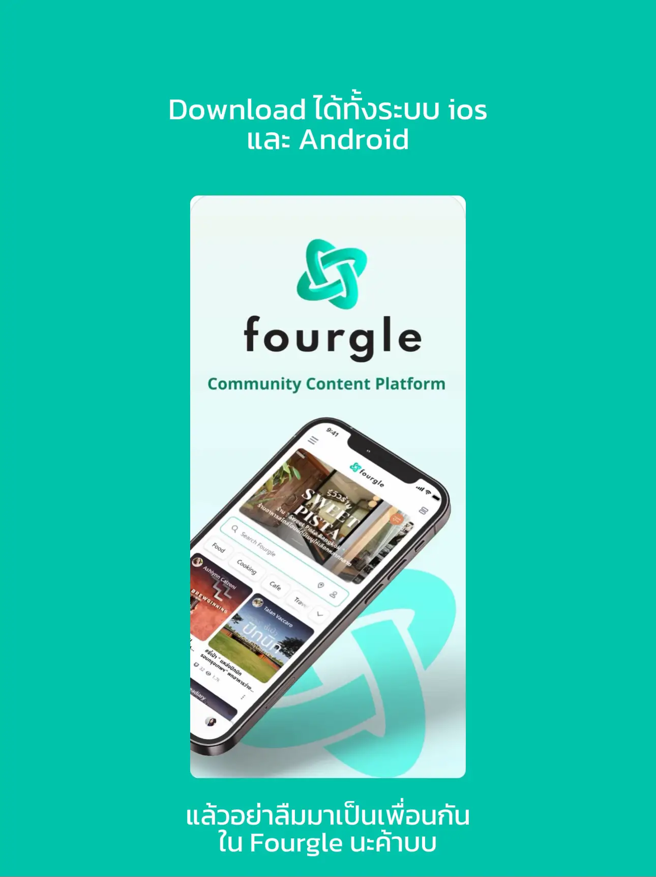 แนะนำ App คอนเท้นใหม่ Fourgle สุดปัง 📲 | แกลเลอรีที่โพสต์โดย jade.uhu | Lemon8