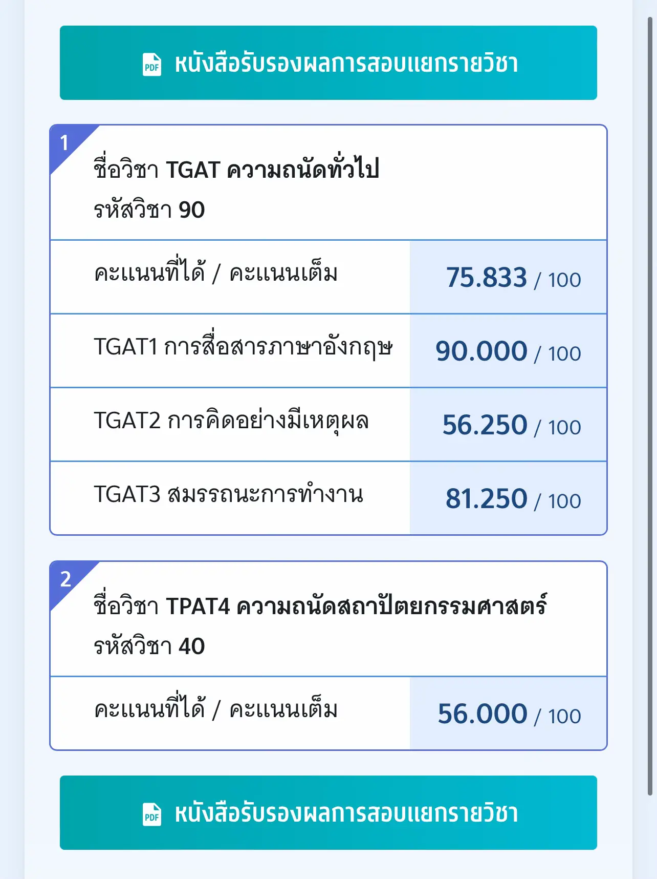Review tgat-tpat 4 ฉบับคนปล่อยใจจอยๆ ⭐️⭐️⭐️ | แกลเลอรีที่โพสต์โดย P | Lemon8