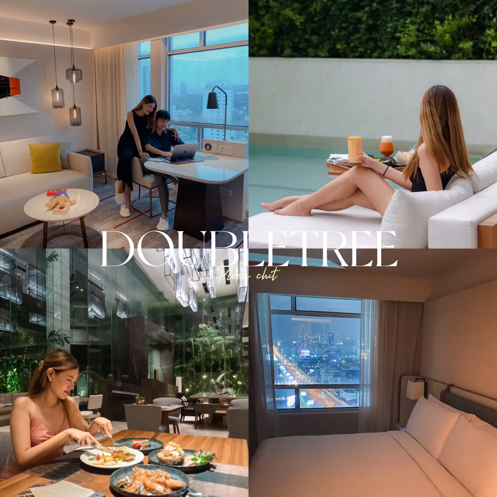 9 staycation ในกรุงเทพ สะกิดแฟนไปกันนน🥰 | แกลเลอรีที่โพสต์โดย Theworldisoutthere | Lemon8