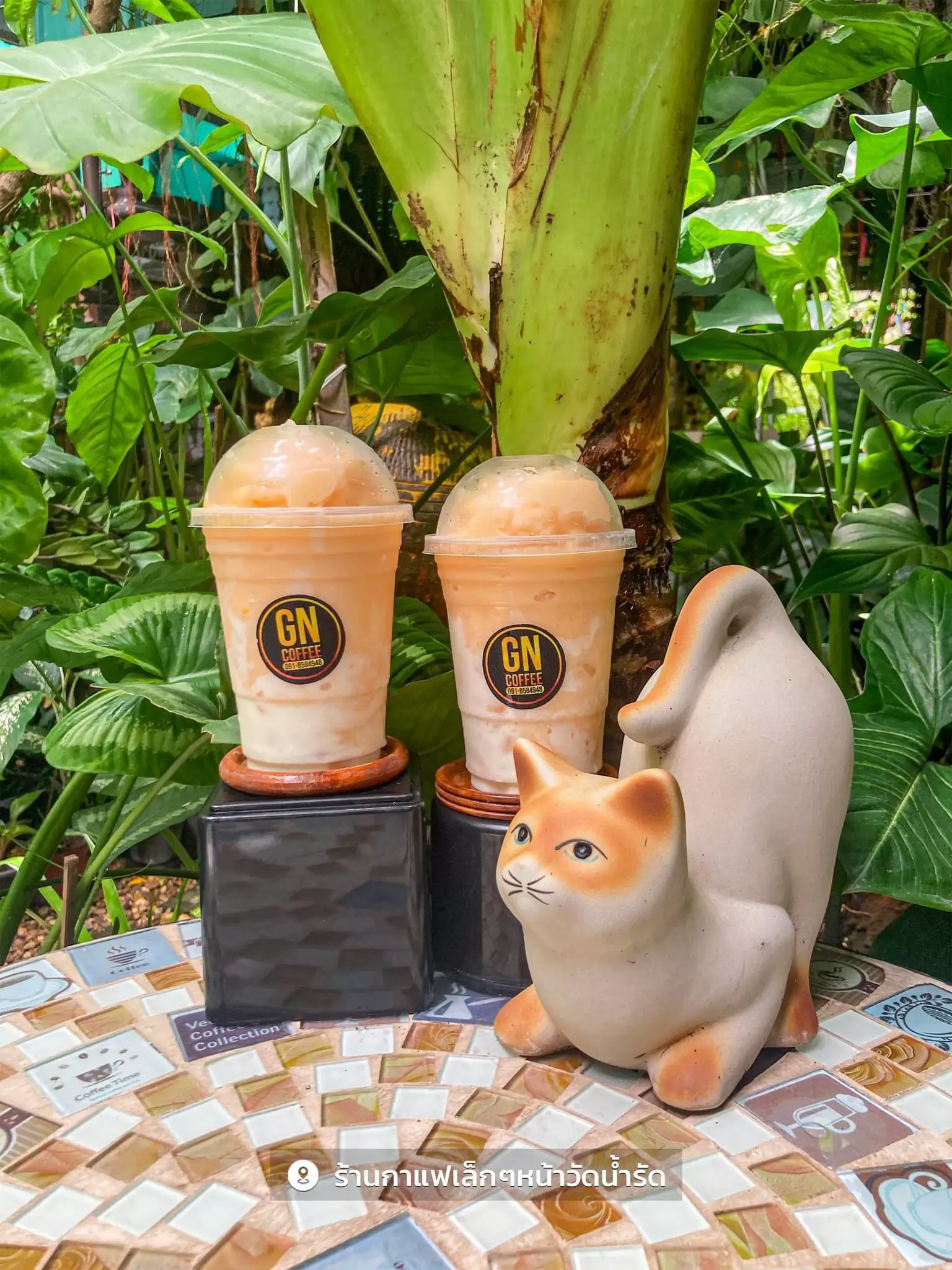 🍑🍶 พีช โยเกิร์ตสมูทตี้ 🍶🍑 | แกลเลอรีที่โพสต์โดย GNCoffee จ.แพร่ | Lemon8