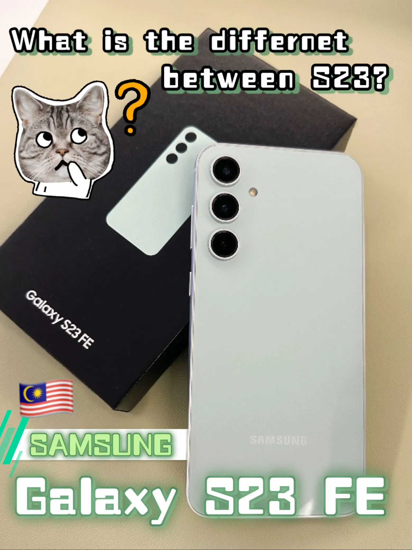 What’s the difference between S23 and S23 FE⁉️ | วิดีโอที่เผยแพร่โดย ...