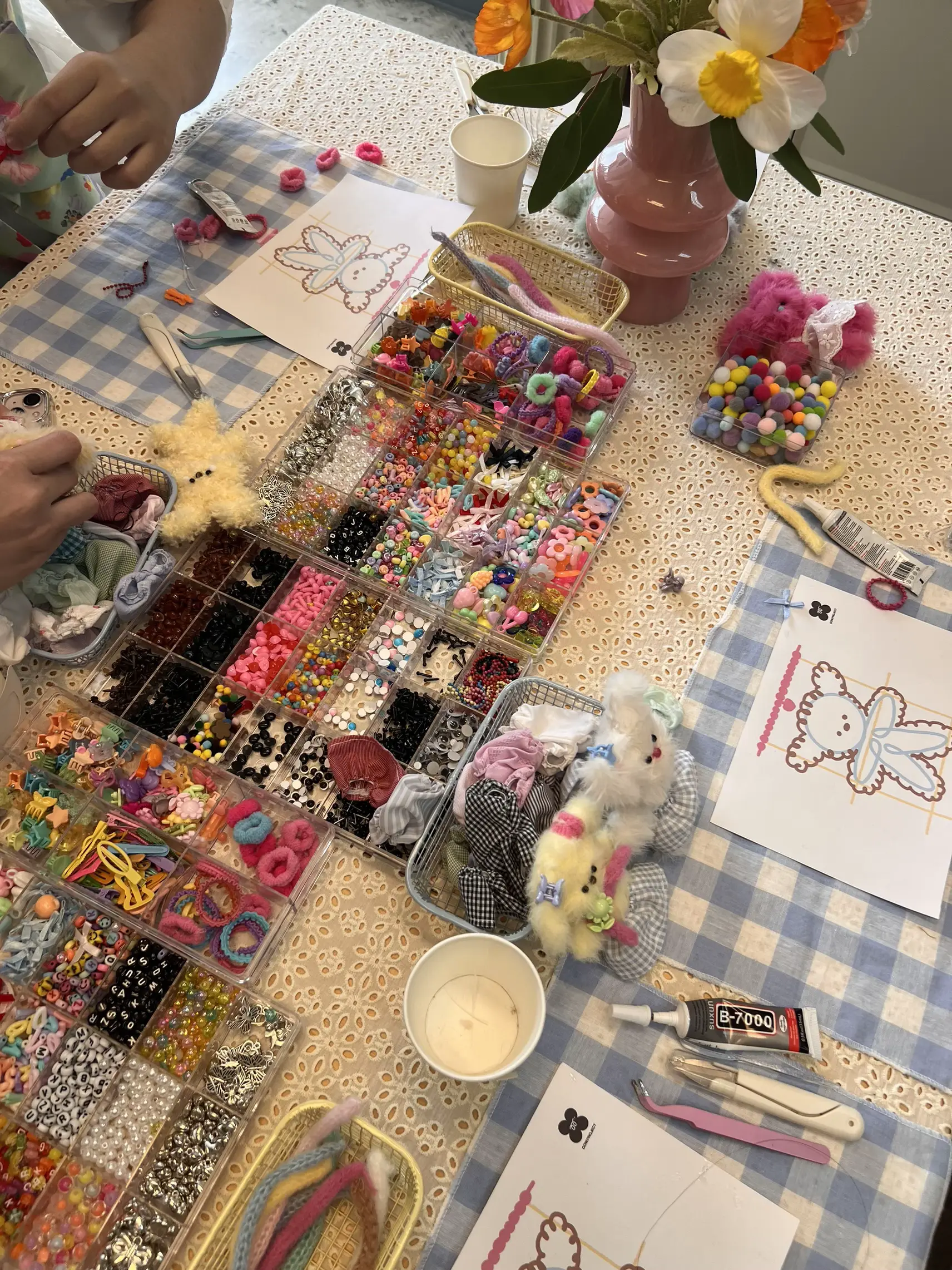 εїз˚ ♡ྀི workshop: fluffy doll ! 💭˚ | แกลเลอรีที่โพสต์โดย mintch♡c | Lemon8