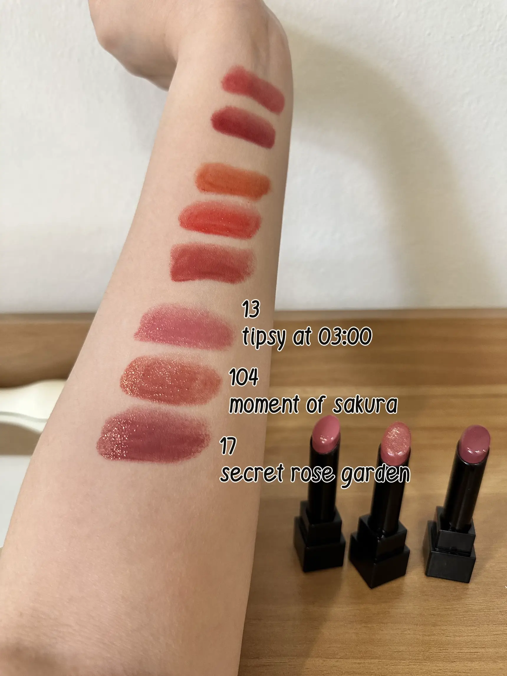 😈 Kate Lip Monster💄Color Must Have Swatch Juicy-ユーティージェーピー | Numnim ☁️が投稿したフォトブック | Lemon8
