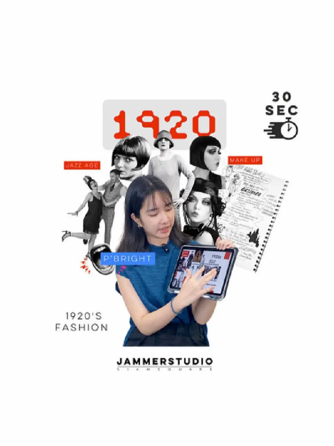 👠 30 sec about 1920’s 💃🏻 | วิดีโอที่เผยแพร่โดย JAMMER STUDIO | Lemon8