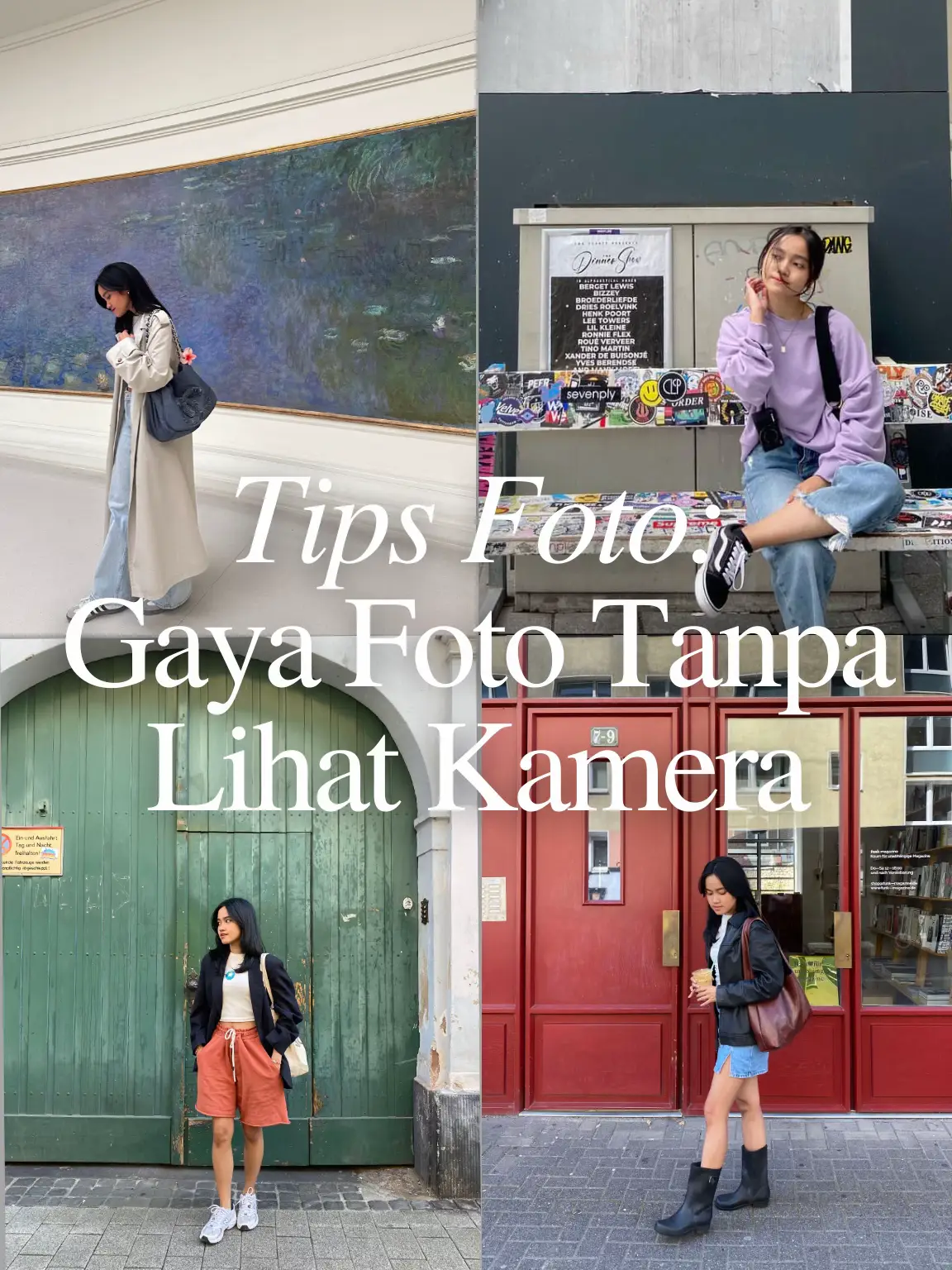 [SAVE]: Tips Foto Tanpa Lihat Kamera 📷 | Galeri diposting oleh Gladys Ersandi | Lemon8