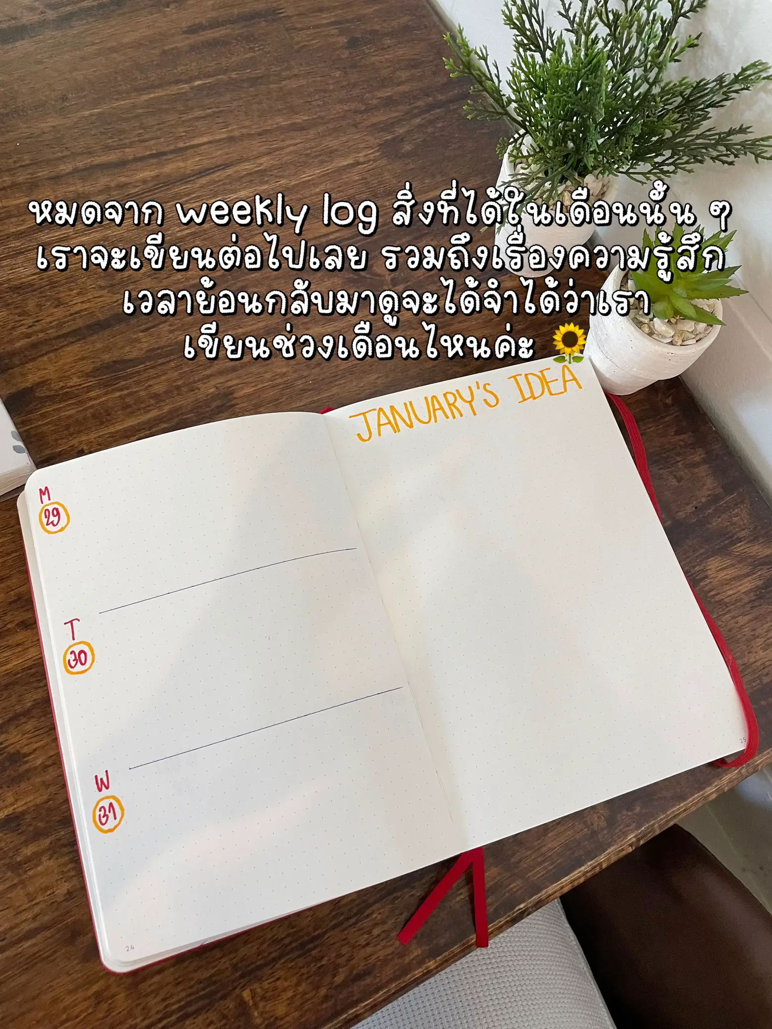 SET UP BUJO 2024 ️ เซ็ตแพลนเนอร์กัน 🏼 | แกลเลอรีที่โพสต์โดย namploystory | Lemon8