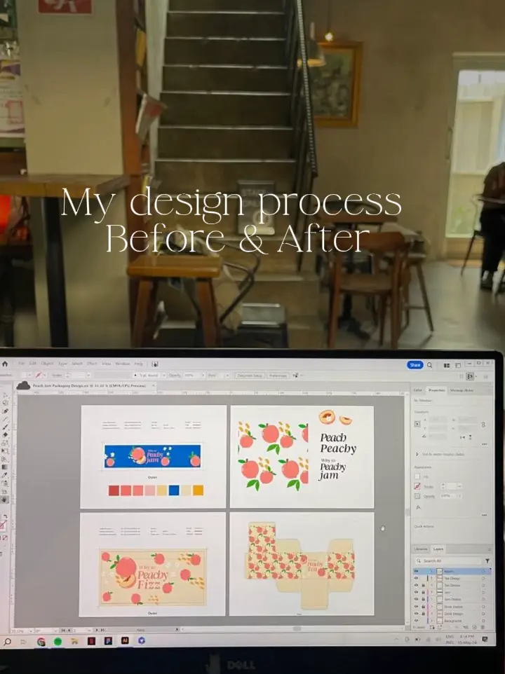 My designing process Before & After | Galeri diposting oleh Yuna🍹🧚🏻‍♀️ | Lemon8