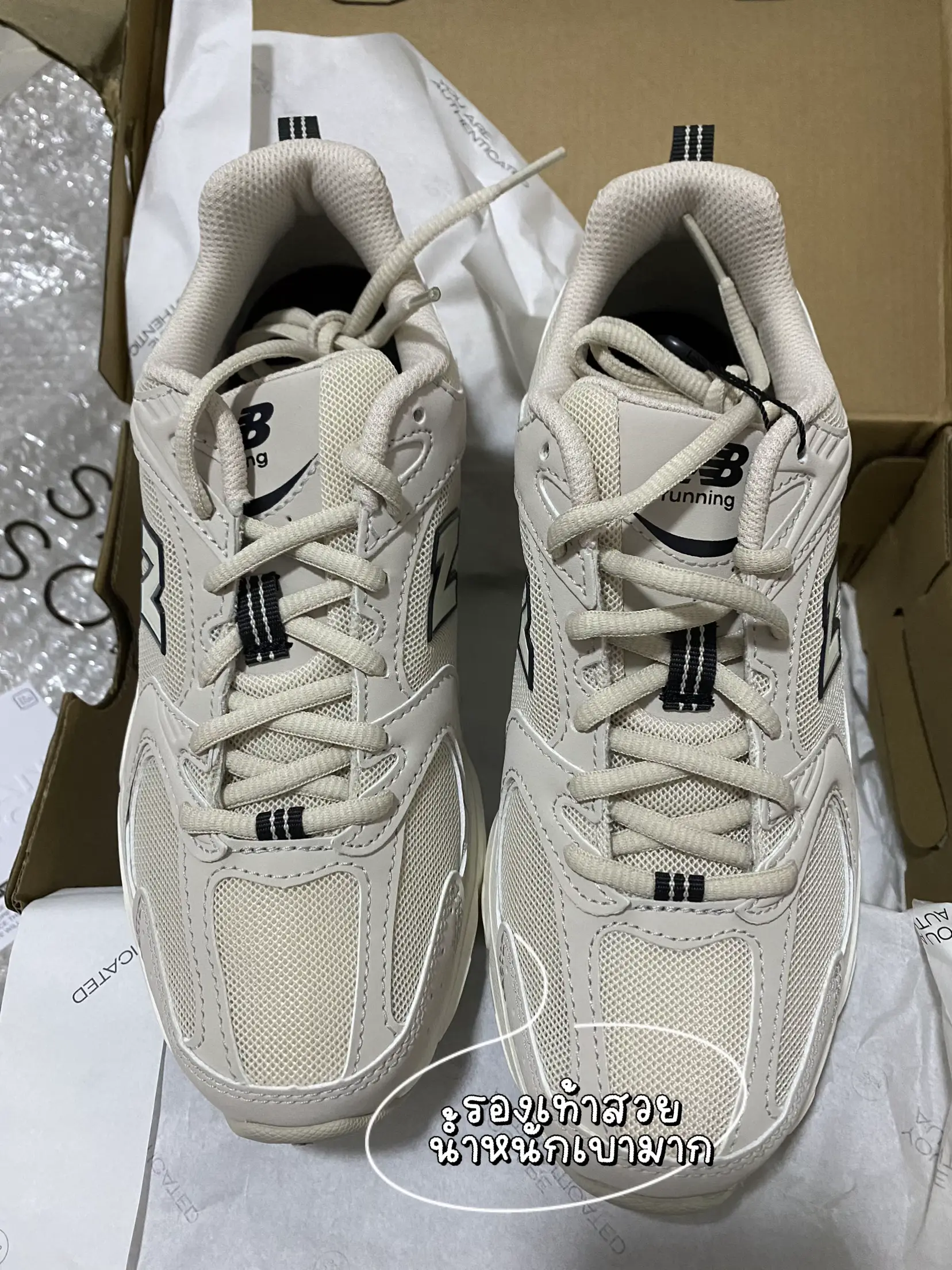 NB 530 แท้ หรือ ปลอม ดูยังไง??? | แกลเลอรีที่โพสต์โดย kikjida | Lemon8