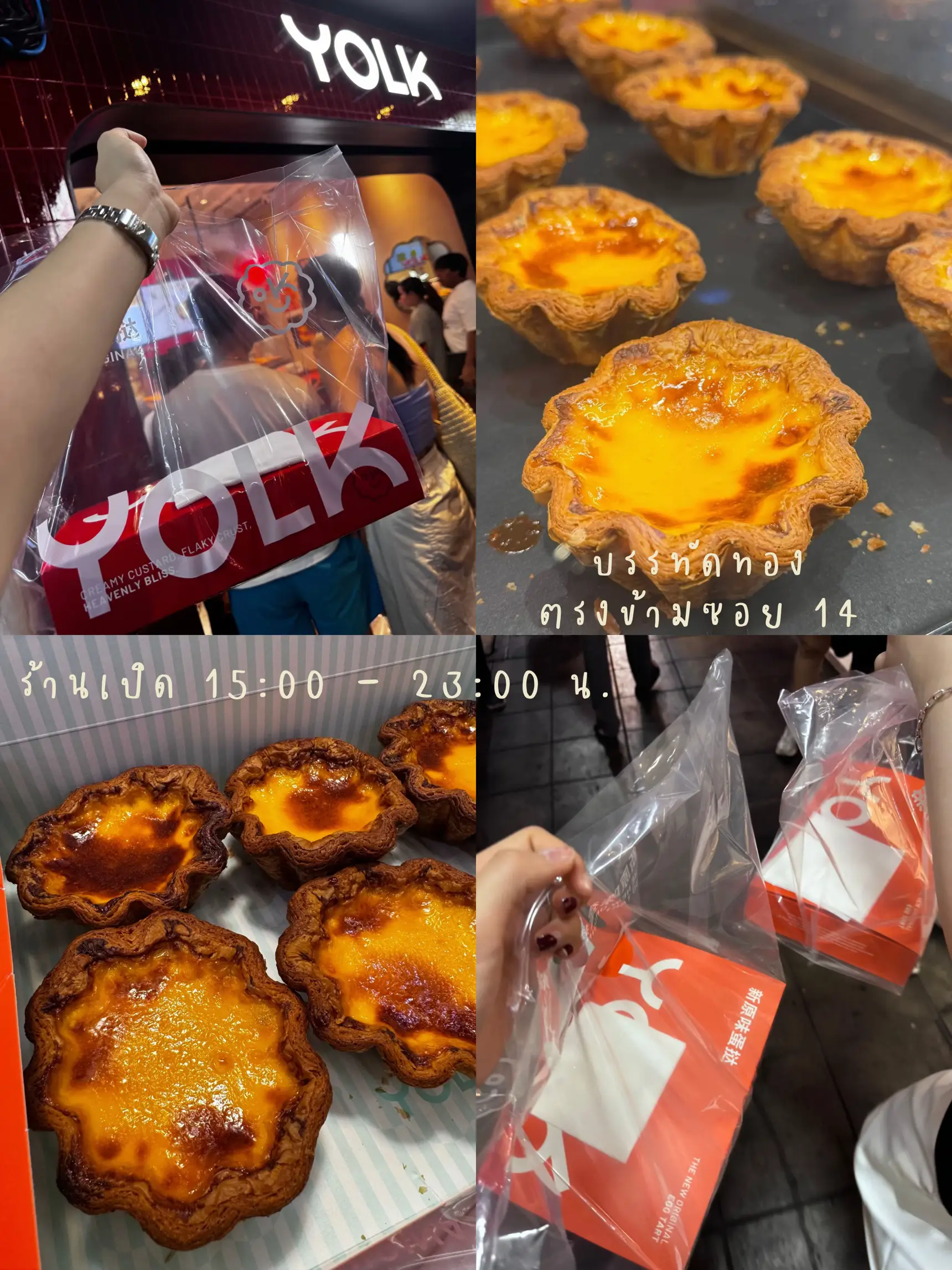 Yolk ทาร์ตไข่ที่บอกว่าอร่อยม๊ากมาก อร่อยจริงไหม | แกลเลอรีที่โพสต์โดย ...