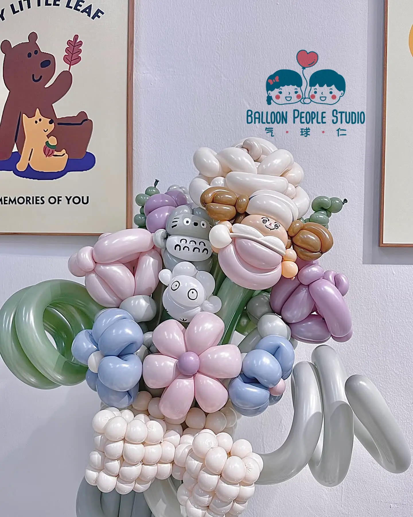 👒Totoro Series Balloon Bouquet 😍 | Galeri disiarkan oleh Balloon People ...