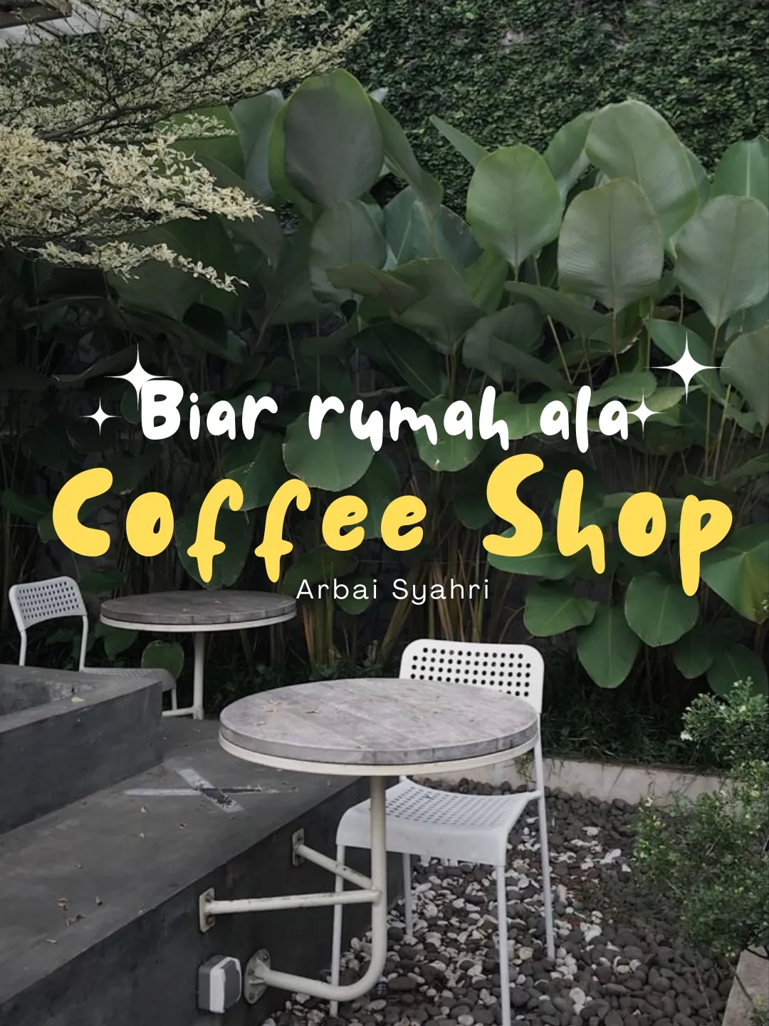 Tanaman ala Coffee Shop 🥰 | Galeri diposting oleh Arbai Syahri | Lemon8