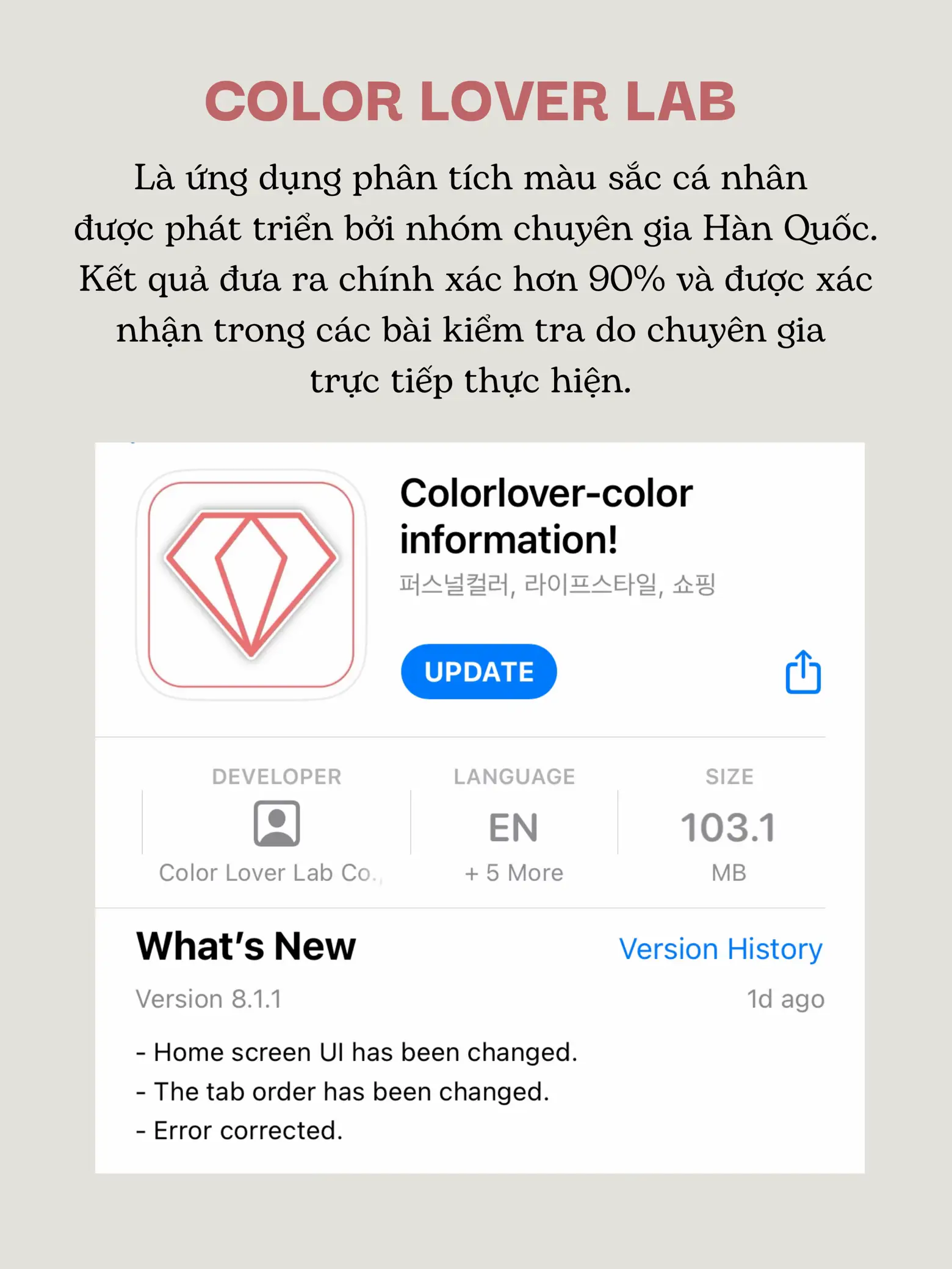 PERSONAL COLOR TEST | VỪA CHUẨN XÁC VỪA MIỄN PHÍ | Bộ sưu tập do ...