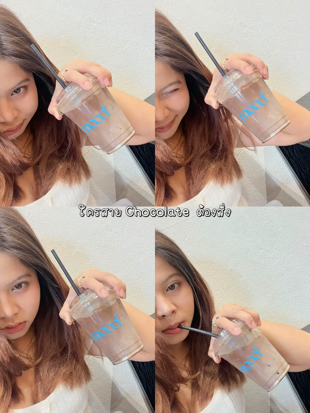 Mood Cafe‘ In Suratthani คาเฟ่สายมินิมอล🩵💙🥤 | แกลเลอรีที่โพสต์โดย Chanipa Klomrak | Lemon8