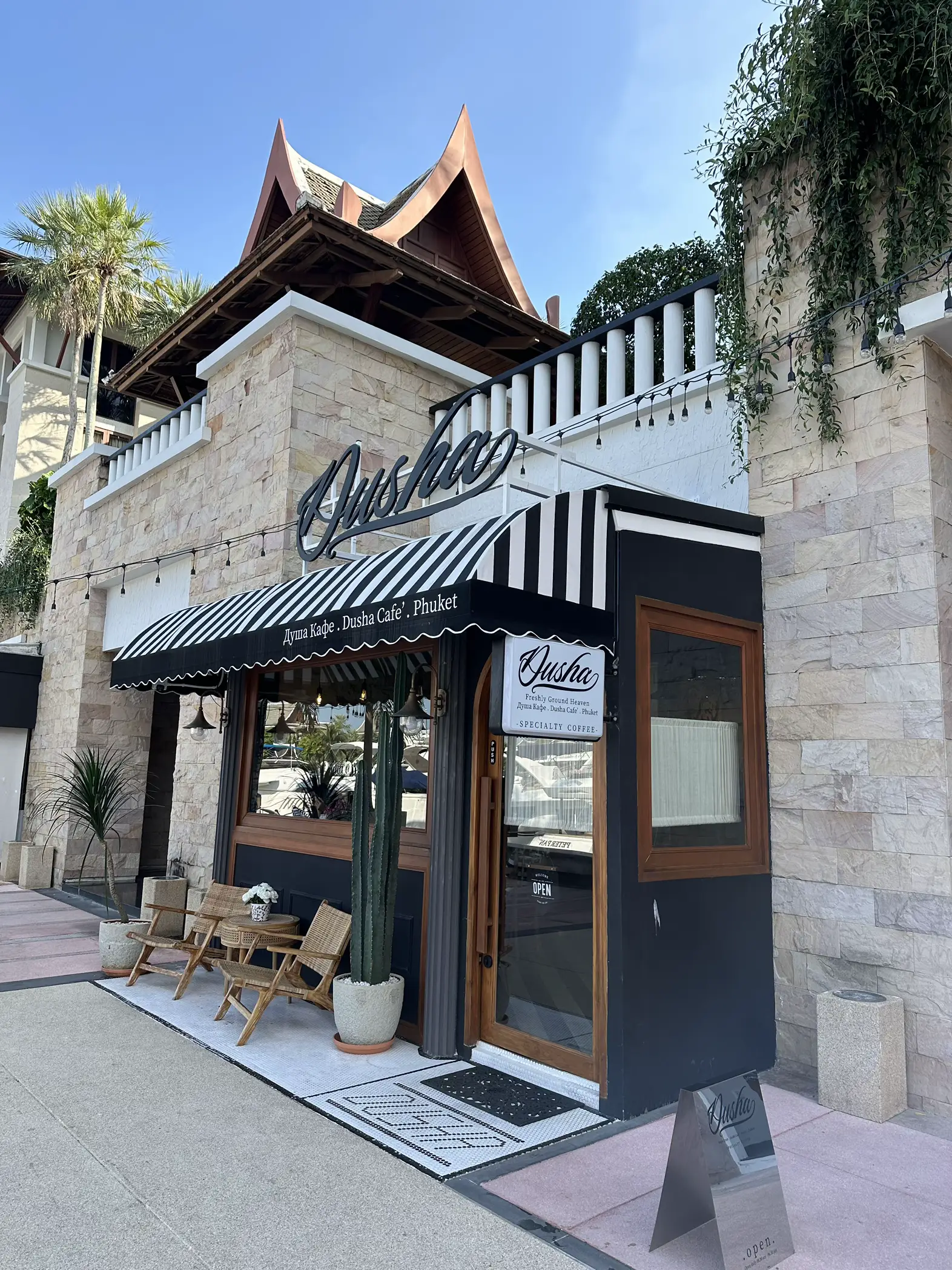 DUSHA CAFE Yacht View Secret Cafe in Phuket🛥️ | Gallery posted by Fon ...