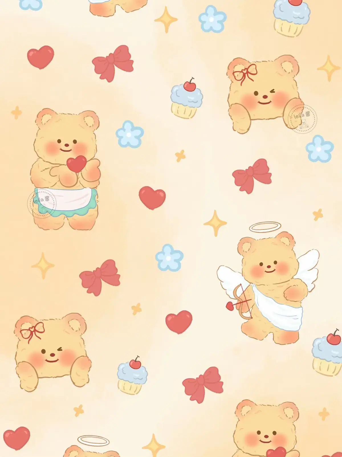 Wallpaper butterbear | แกลเลอรีที่โพสต์โดย MirinX | Lemon8