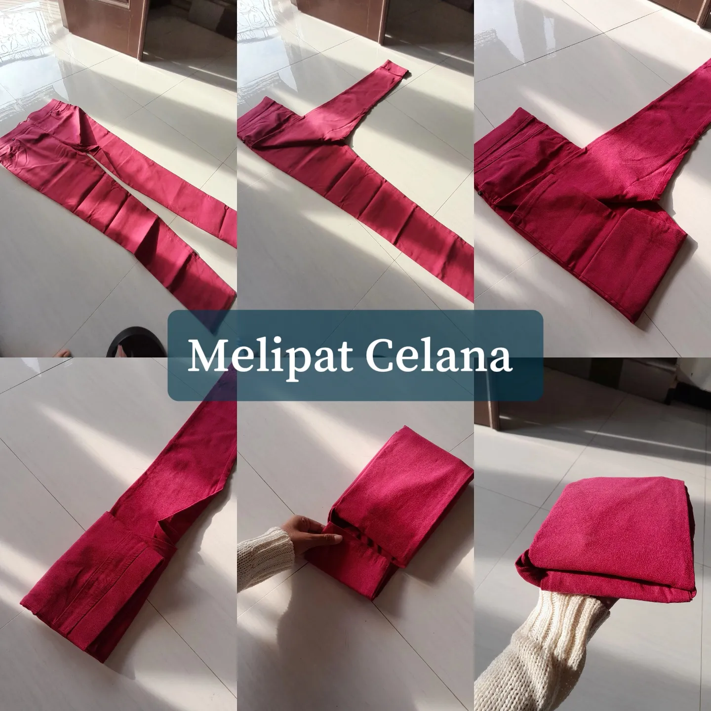 Cara melipat baju, celana ala Bella Khoirul😍 | Galeri diposting oleh ...