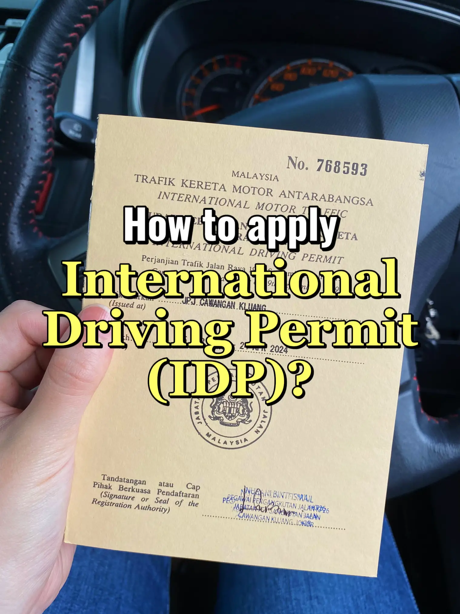 Guide to apply International Driving Permit(IDP) | Galeri disiarkan oleh keidoingstuff | Lemon8