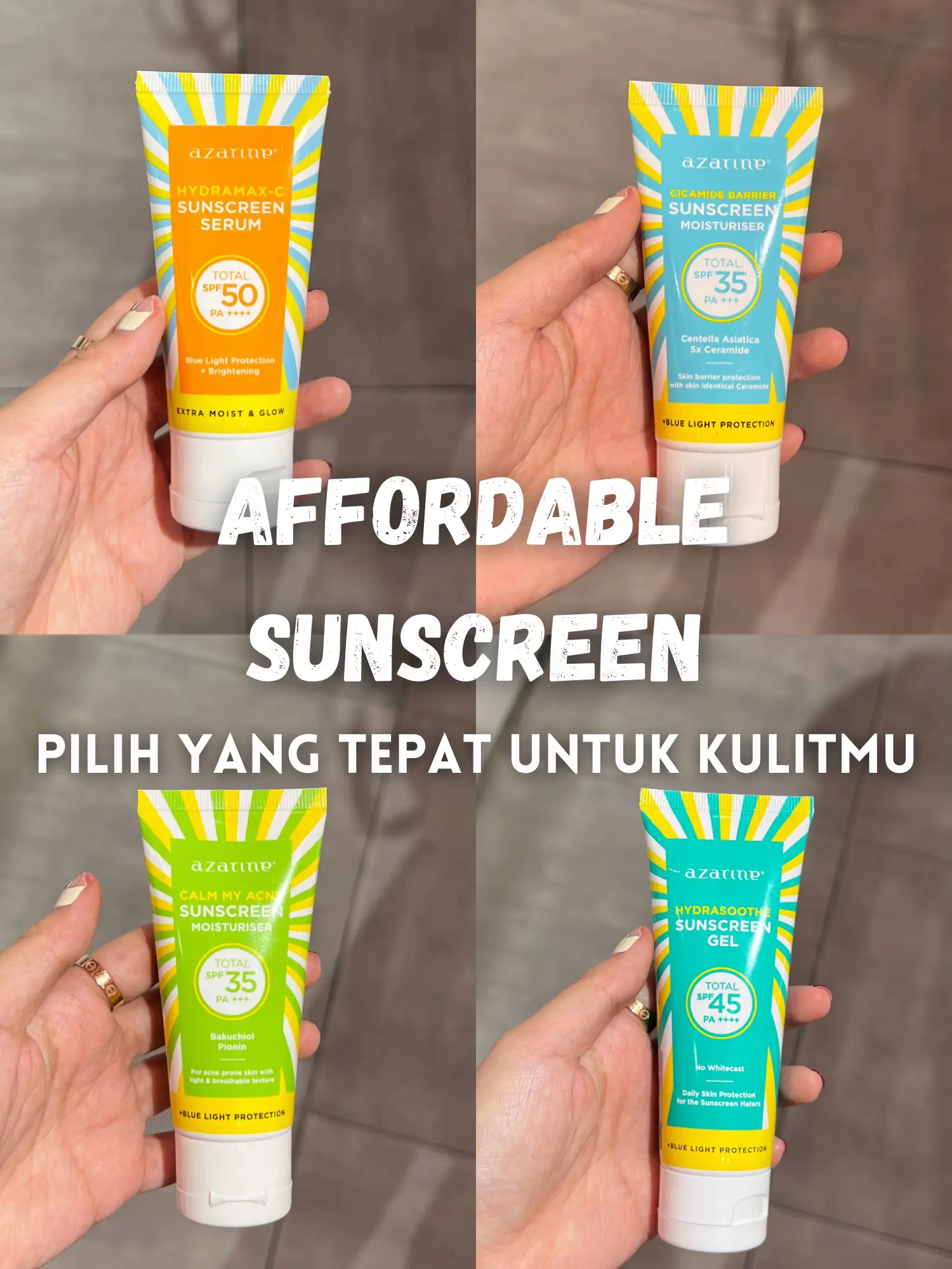 pick the right sunscreen! | Galeri diposting oleh Victoria | Lemon8