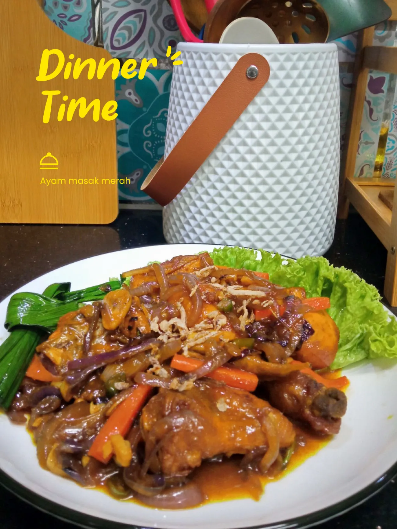 Ayam masak merah versi kurang pedas | แกลเลอรีที่โพสต์โดย wa.nie | Lemon8