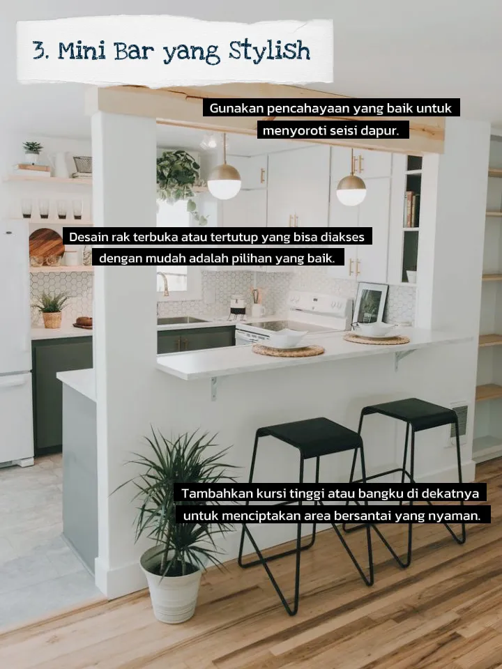 19 ide Ukuran Ideal Meja Bar Dapur teratas di 2024