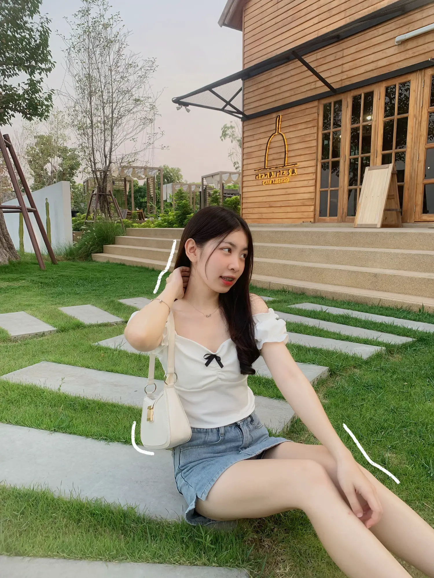 Sweet OOTD 150cm | ลุค Vanilla & Candy 🩰♡ | แกลเลอรีที่โพสต์โดย Boxofsher 🥨 | Lemon8