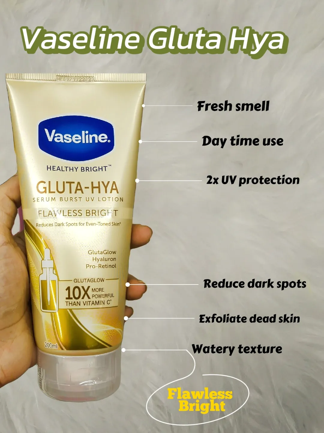 DIFFERENCE between Vaseline Gluta Hya?🤔 | Galeri disiarkan oleh Luna Aesthetica | Lemon8