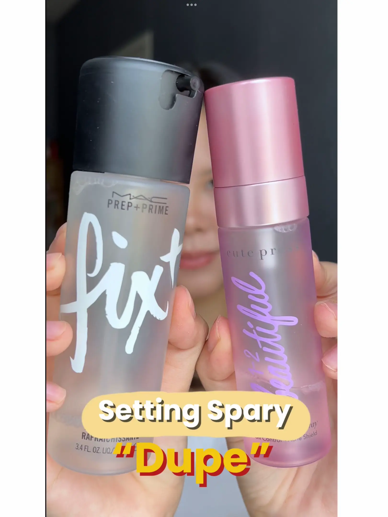 Setting Spray Dupe ถูกกับแพงเลือกอันไหนดี? | แกลเลอรีที่โพสต์โดย จะสวย ...