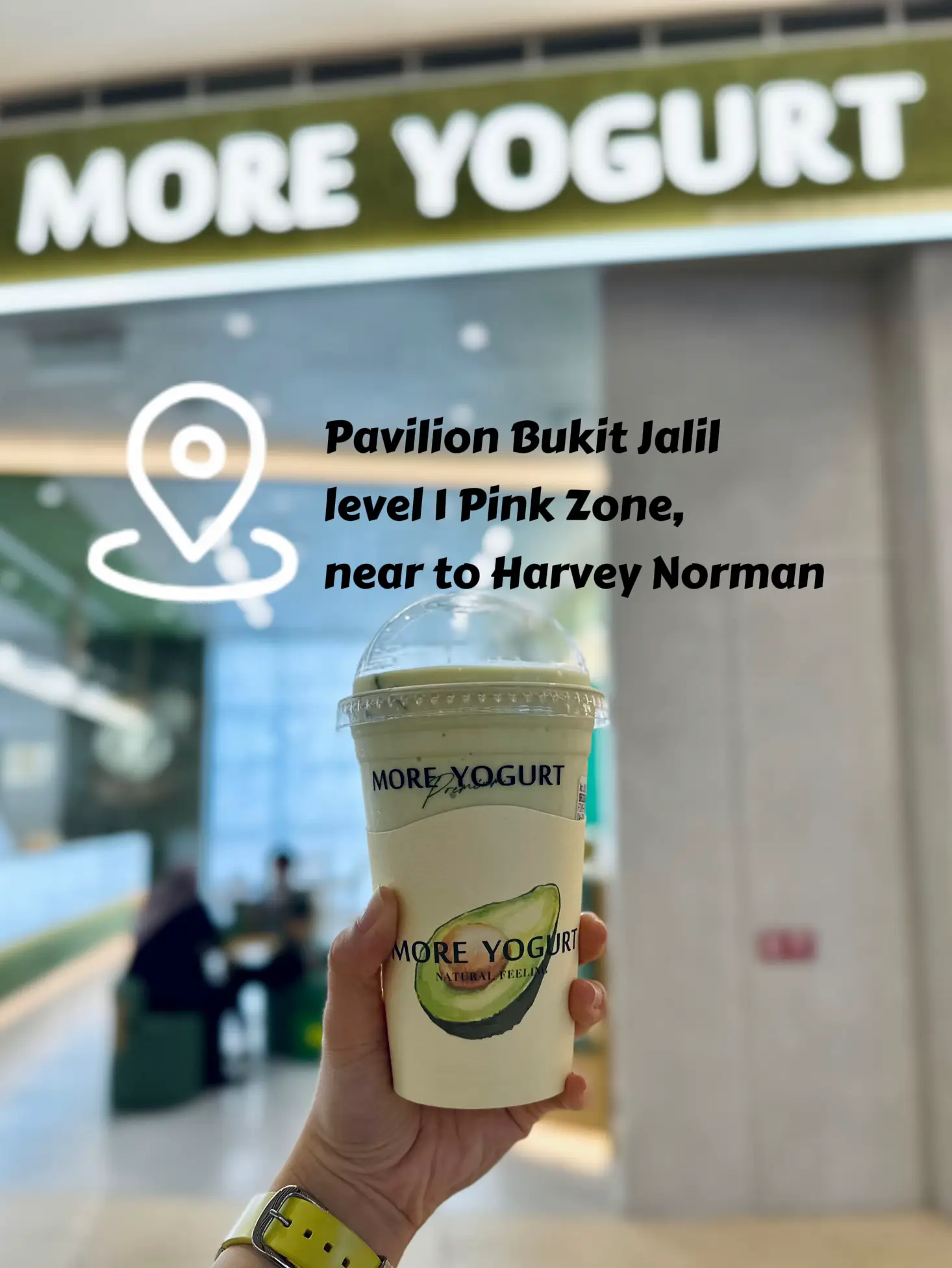 Avocado Yogurt | More Yogurt @ Pavilion BJ | Galeri disiarkan oleh Aurelia Kim | Lemon8