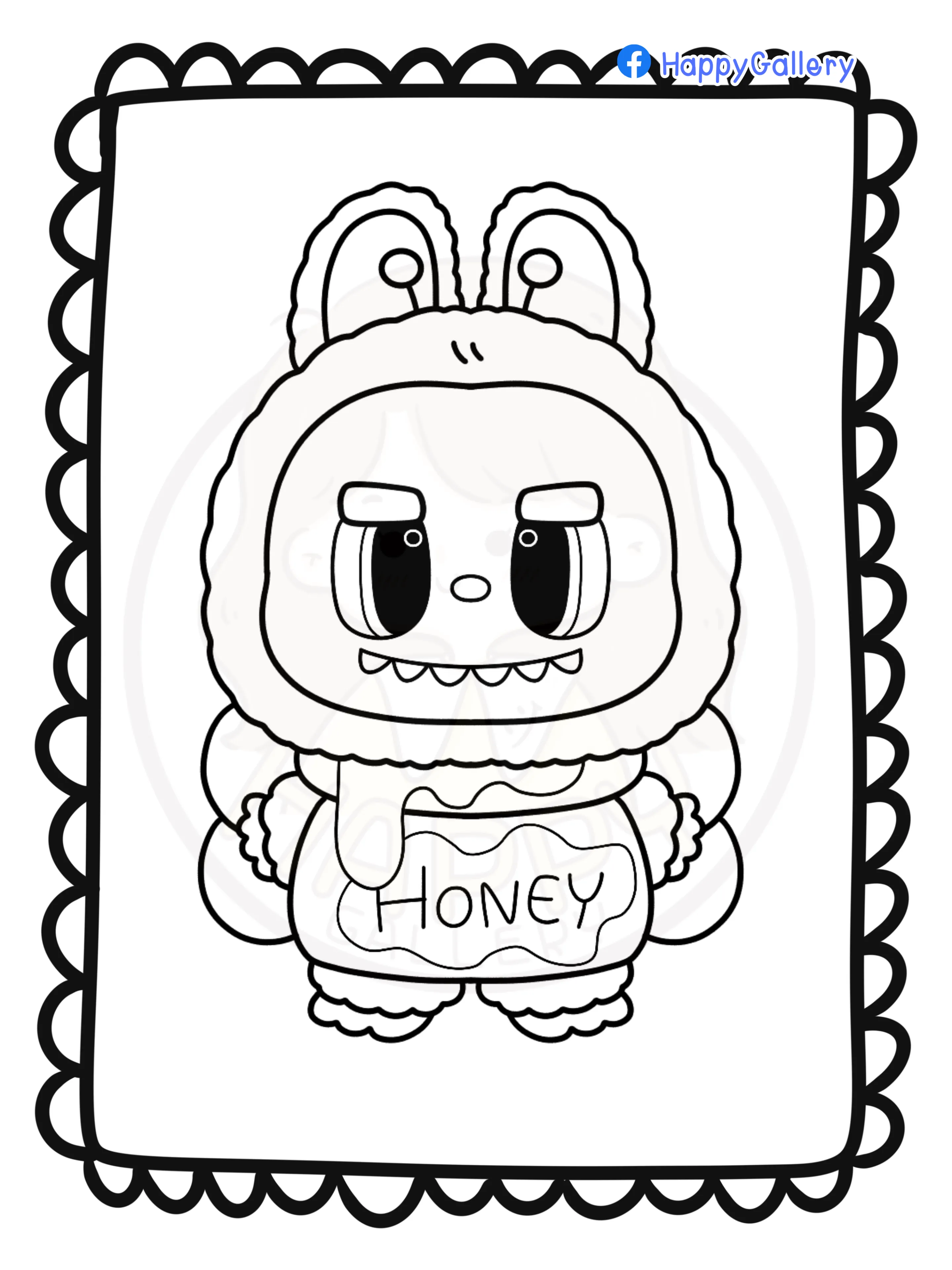 Coloring Book Labubu 😍 | Galeri disiarkan oleh HappyGallery | Lemon8