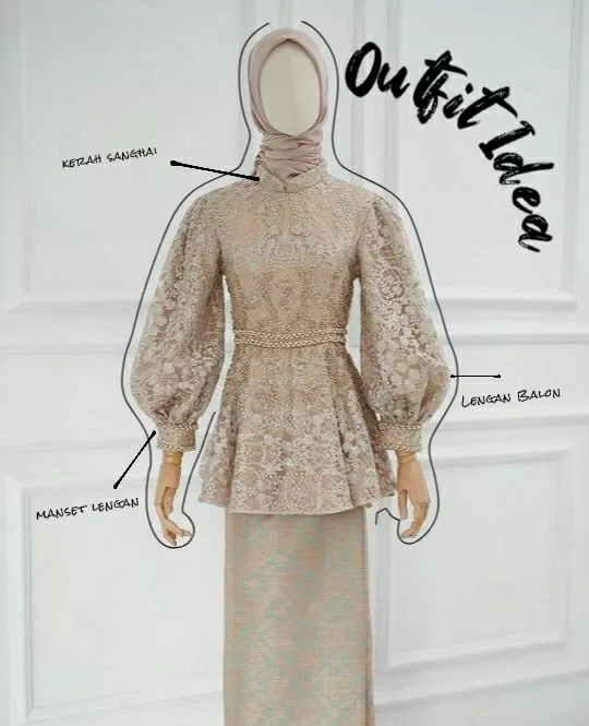 20 ide Model Kebaya teratas di 2024