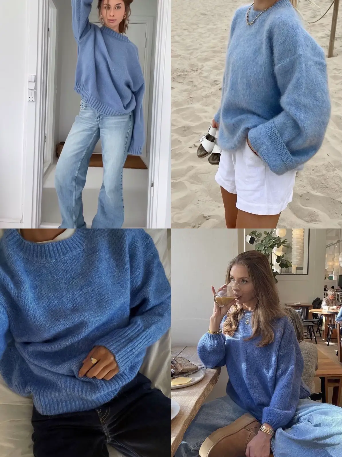 FROM CASUAL TO CHIC | OOTD BLUE TONE 💙🤎 | แกลเลอรีที่โพสต์โดย jomtawan🌻 ...