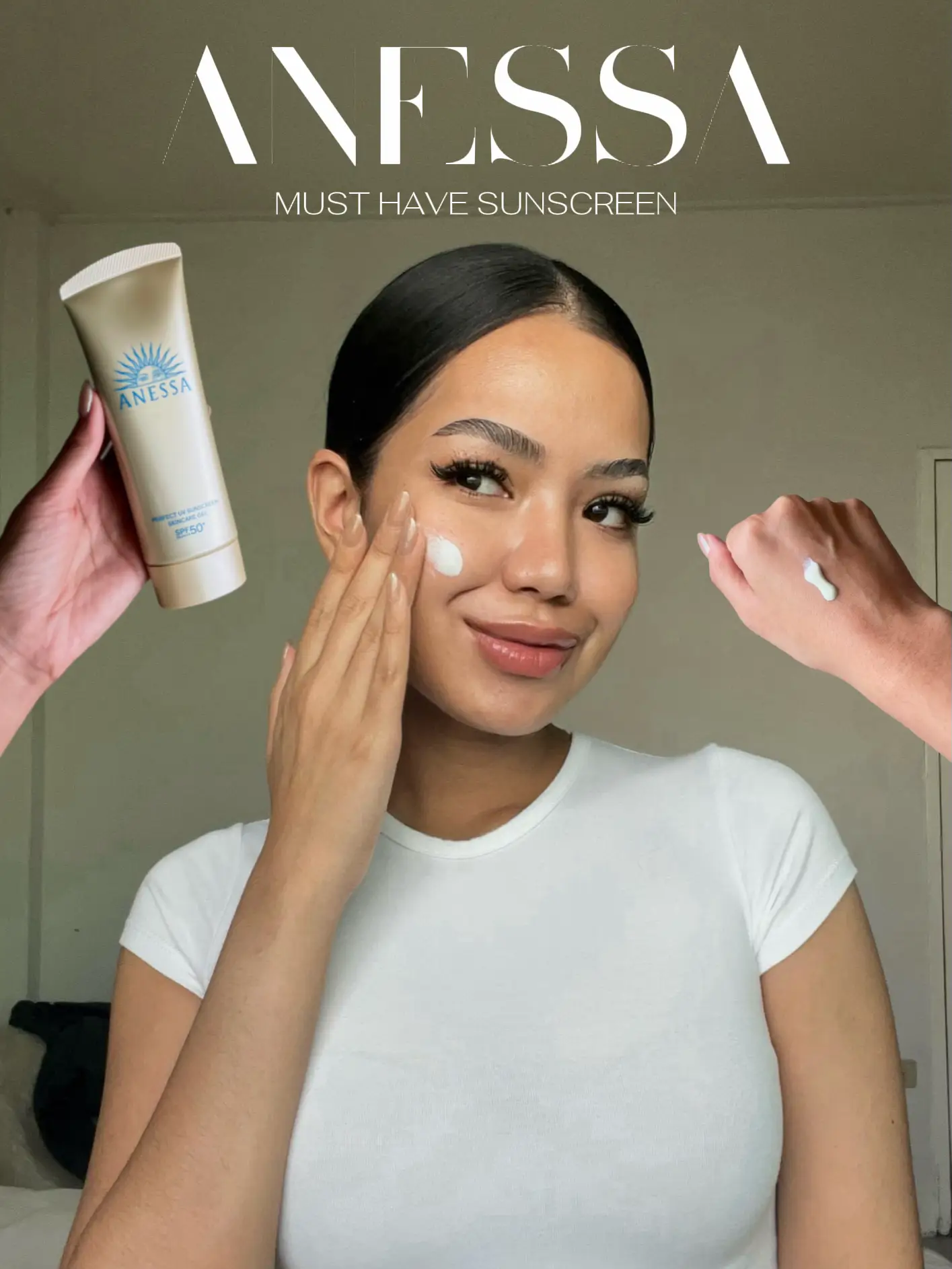 รีวิวครีมกันแดด ANESSA ตัวดัง☀️ | แกลเลอรีที่โพสต์โดย Pioyyy | Lemon8