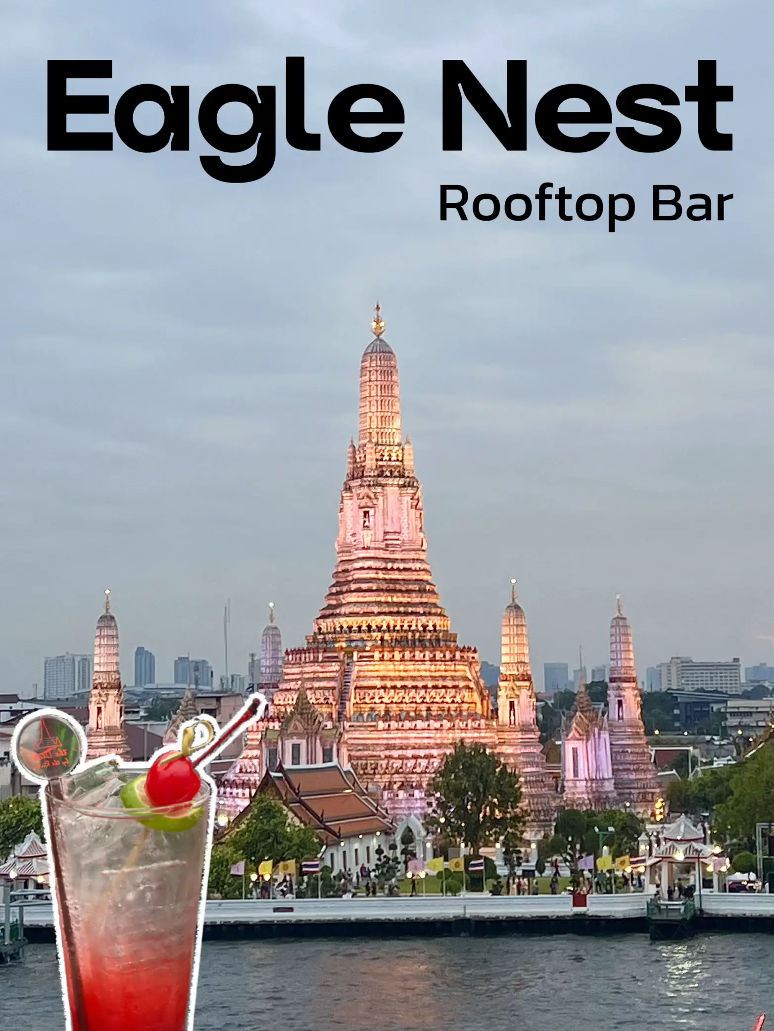 Eagle Nest Rooftop Bar | บาร์ลับ วิววัดอรุณ🍸 | แกลเลอรีที่โพสต์โดย ...